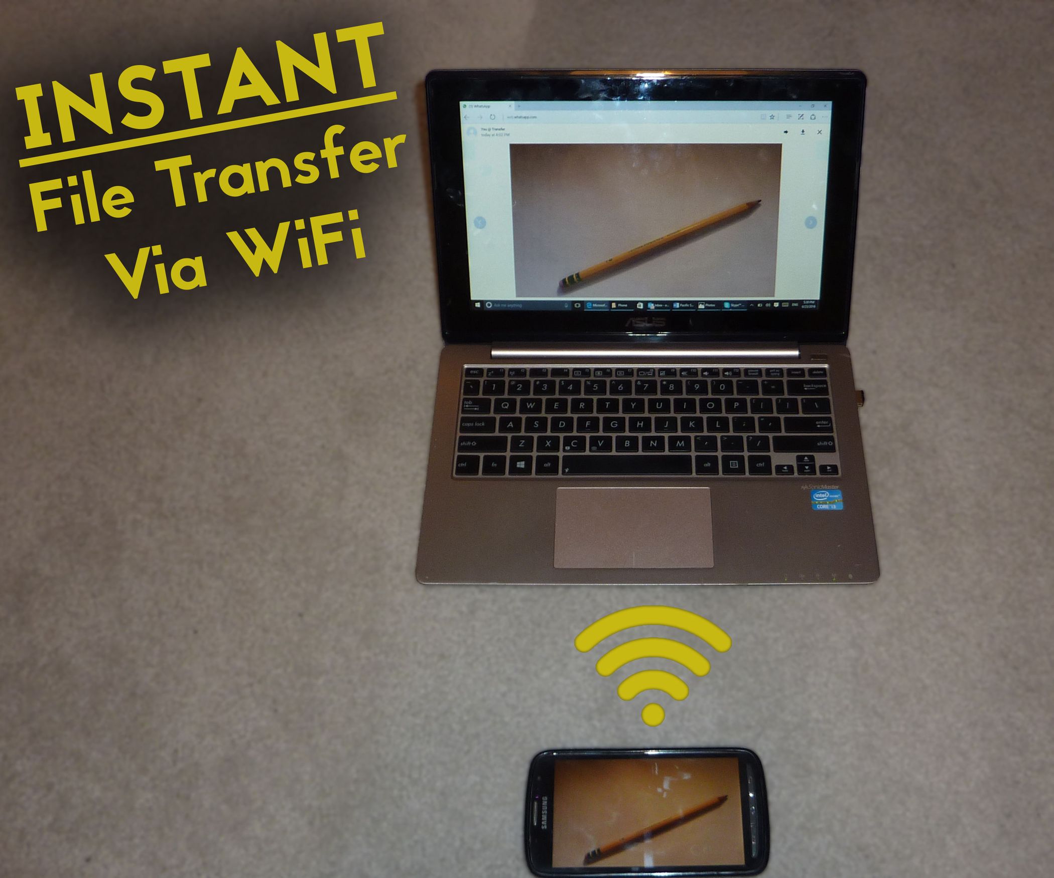 How to Instantly Tranfer Images Over Wi-Fi : 4 Steps (with Pictures ...