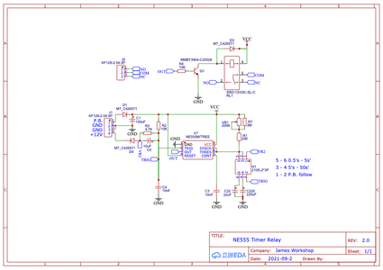 2$ PCB NE555 Door Lock Timer : 3 Steps - Instructables