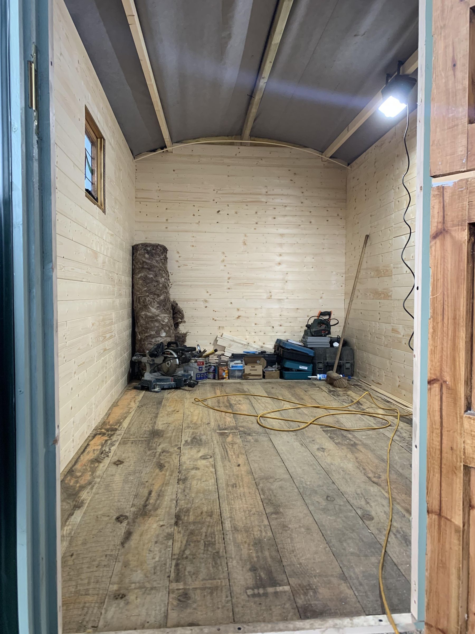 Self Build Shepherds Hut. Step by Step With Photos. Off Grid Living ...
