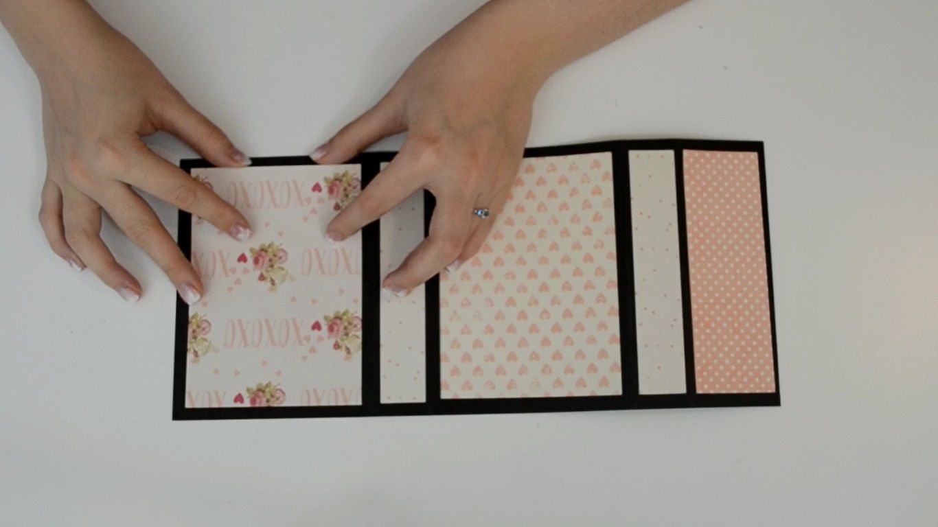 DIY Paper Crafts - How to Make a Photo Mini Album - Valentine's Day ...