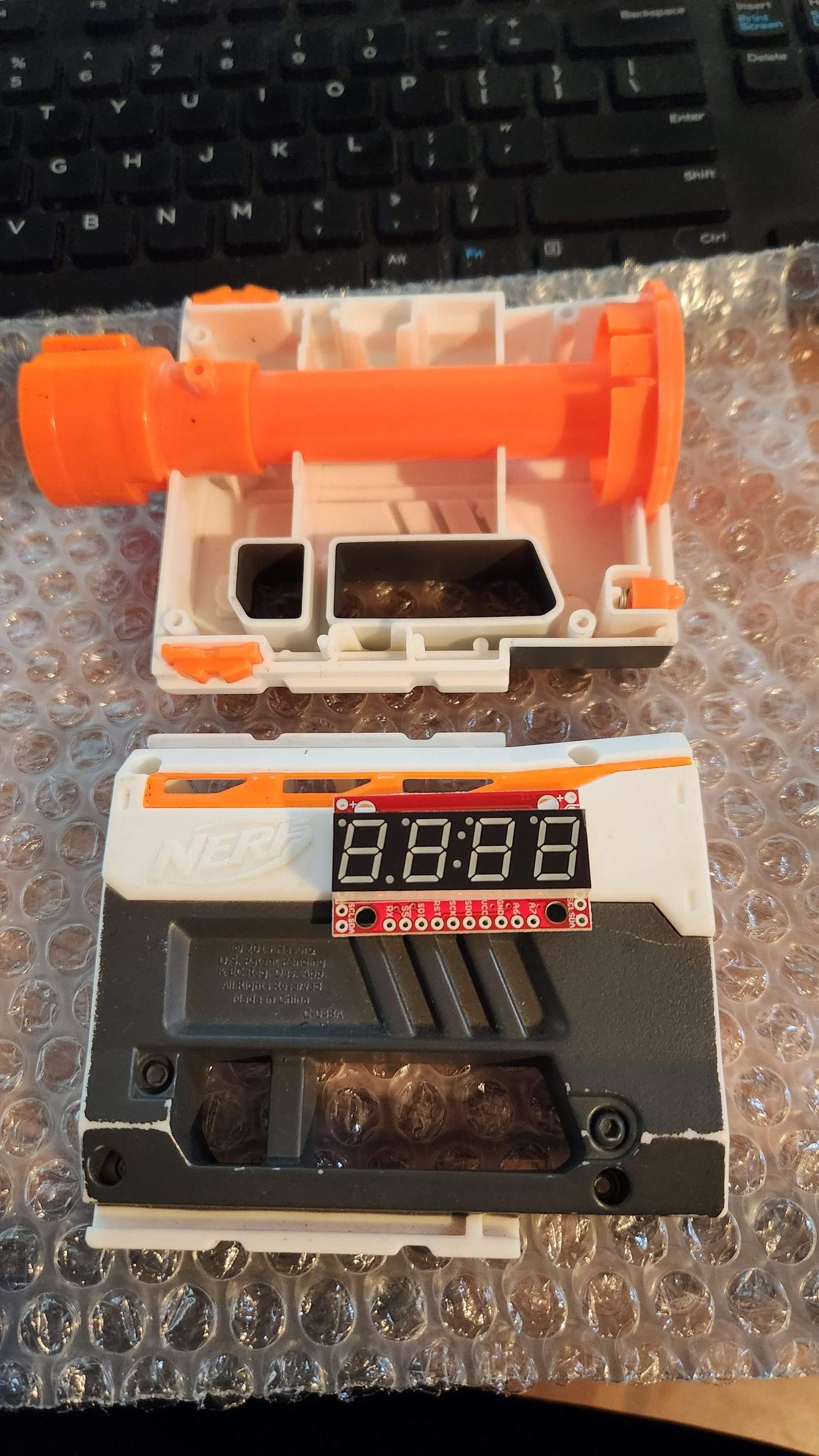Nerf Meter - Dart Velocity Attachment With Arduino-based Display. : 5 ...