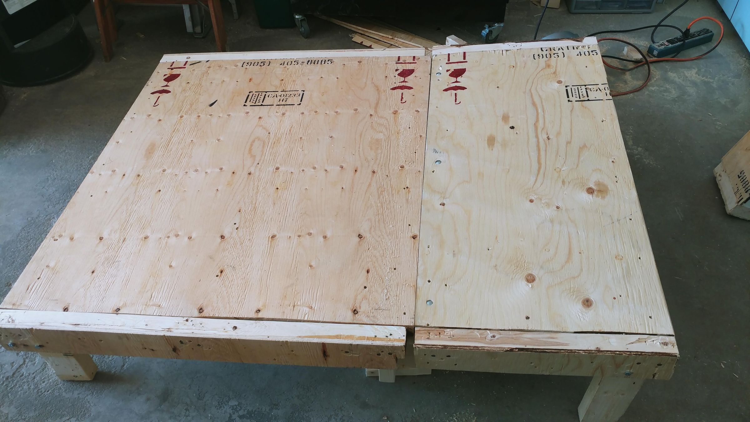 Upcycled Crate/Pallet Minivan Camping Bed : 7 Steps (with Pictures ...