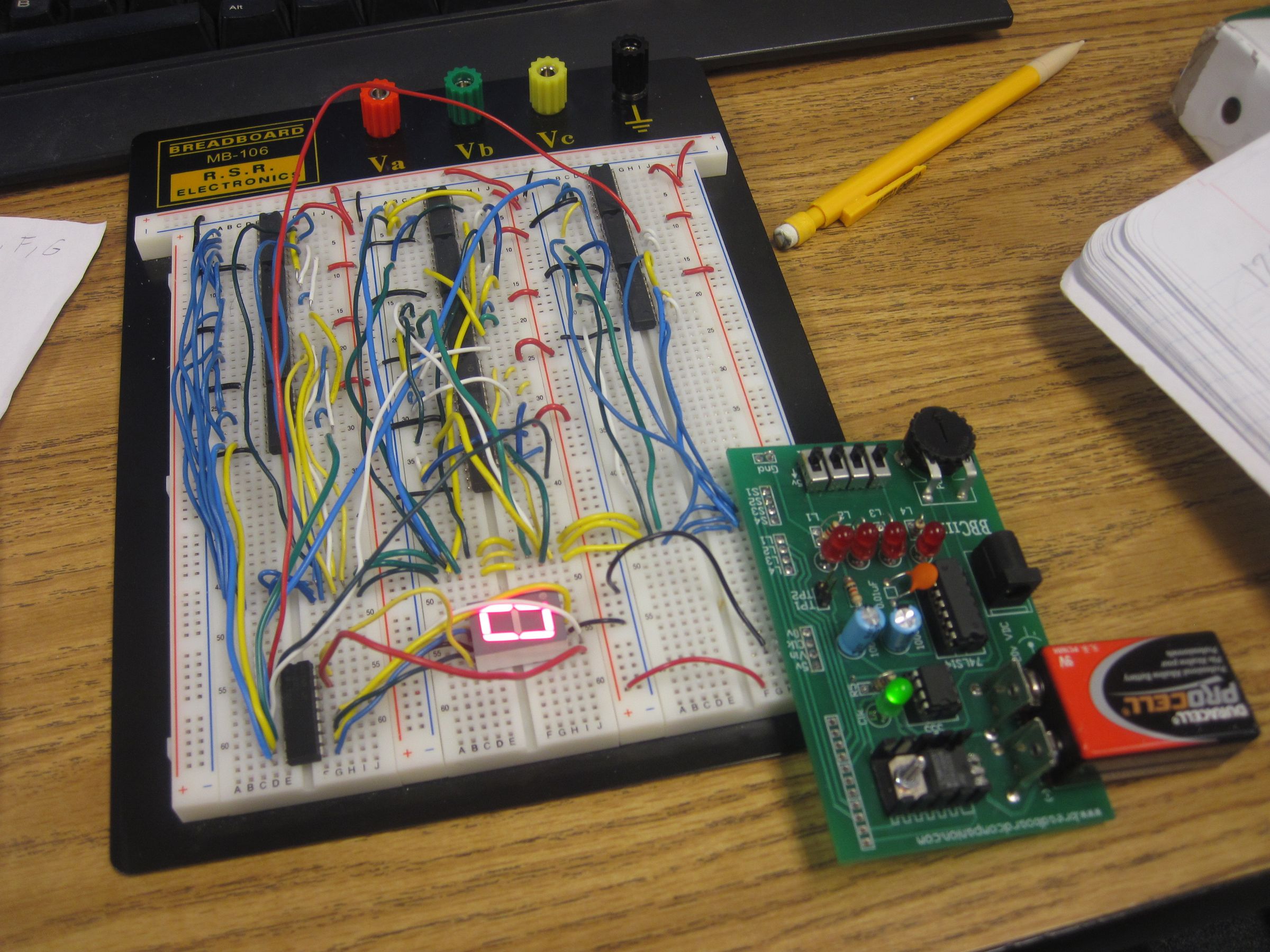 How to Make Your Birthday on a Breadboard Using a Seven Segment Display ...