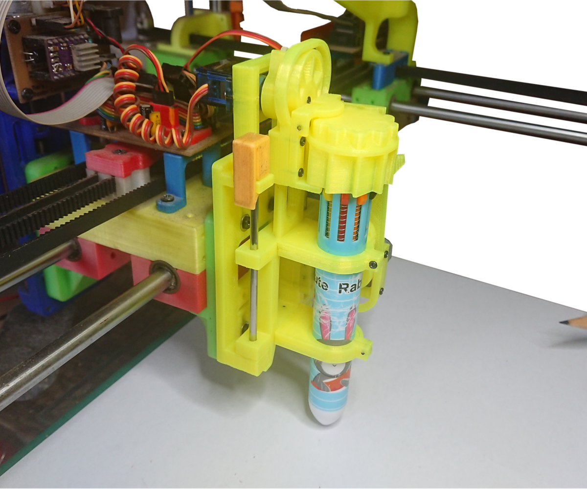 Tim's 10 Colour Plotter Pen : 23 Steps (with Pictures) - Instructables