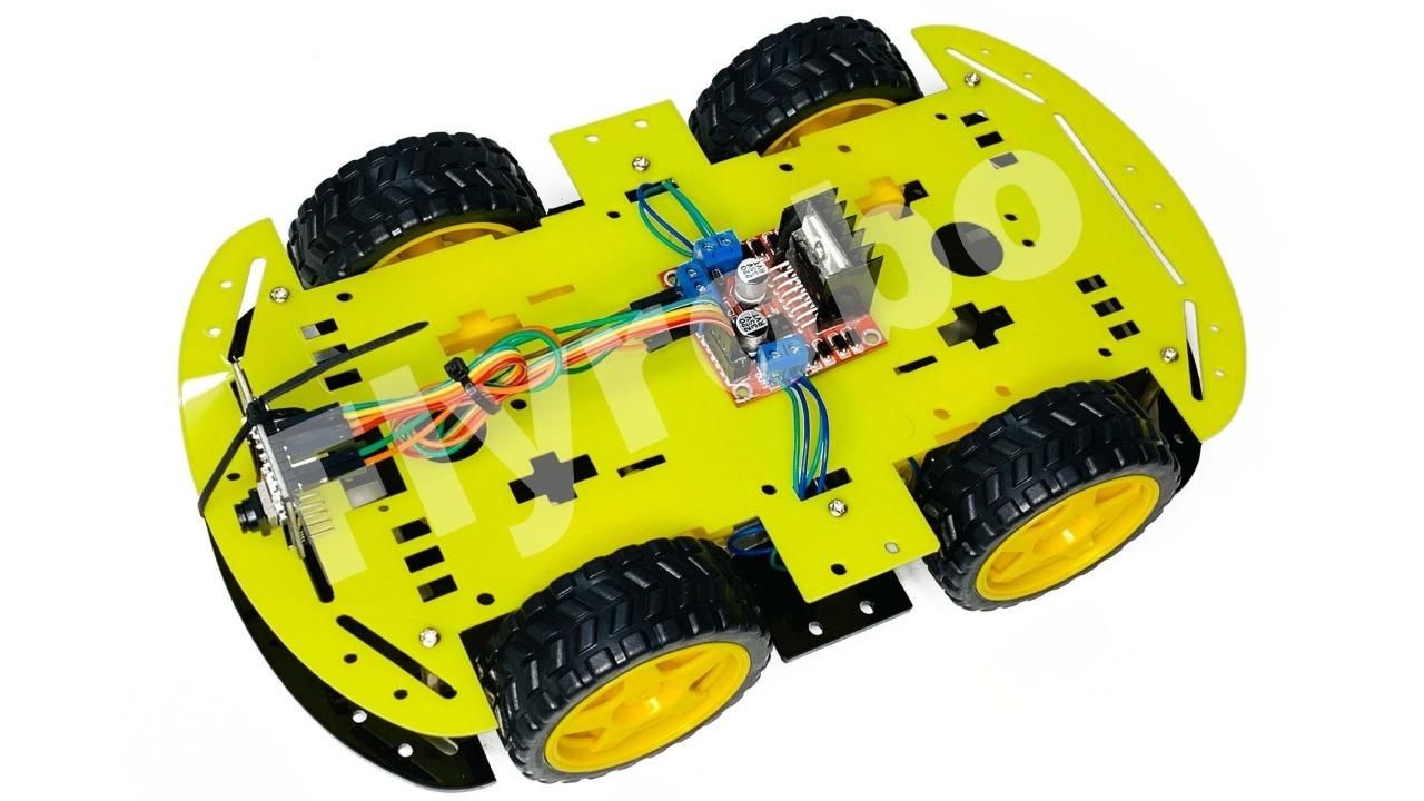 Simple ESP32-CAM Controlled Wi-Fi Surveillance Car : 5 Steps ...