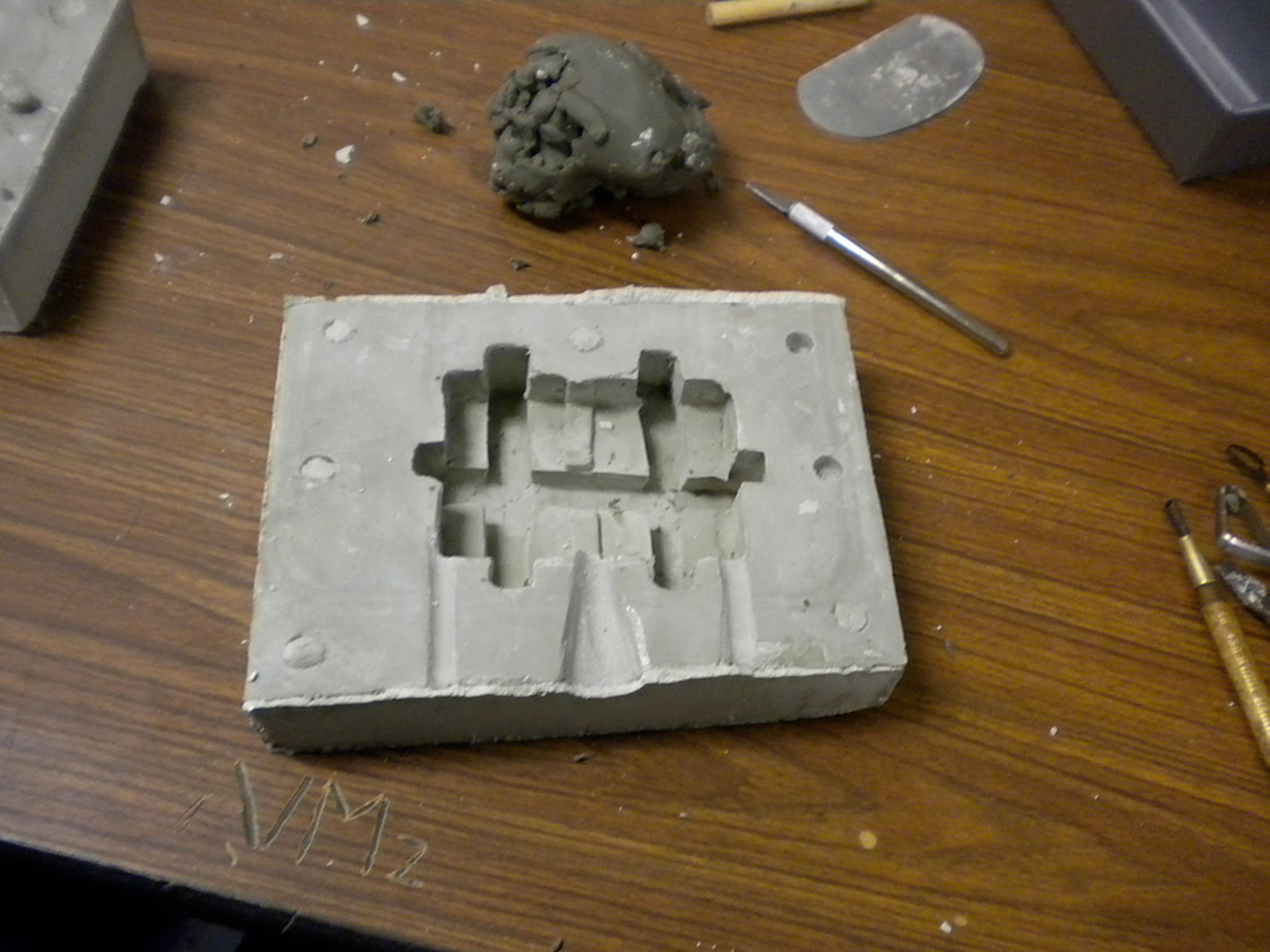 Making a Silicone and Ultracal Matrix Mold : 20 Steps - Instructables