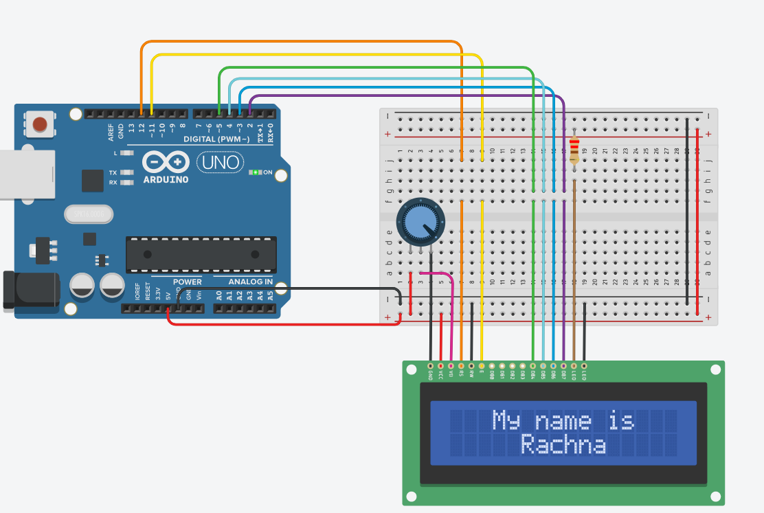 Displaying Your Name on LCD - Instructables