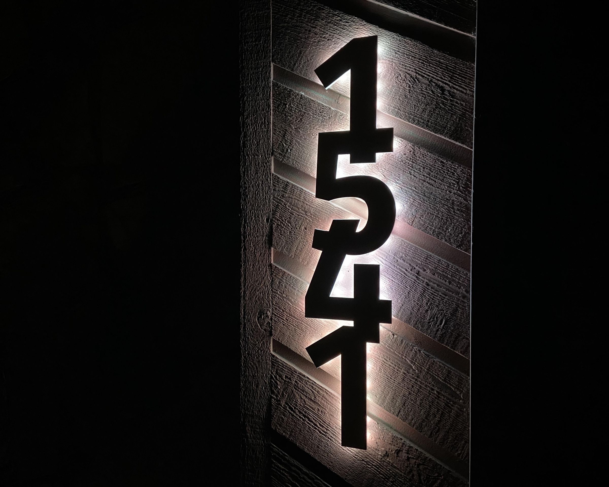 Backlit House Numbers : 5 Steps (with Pictures) - Instructables