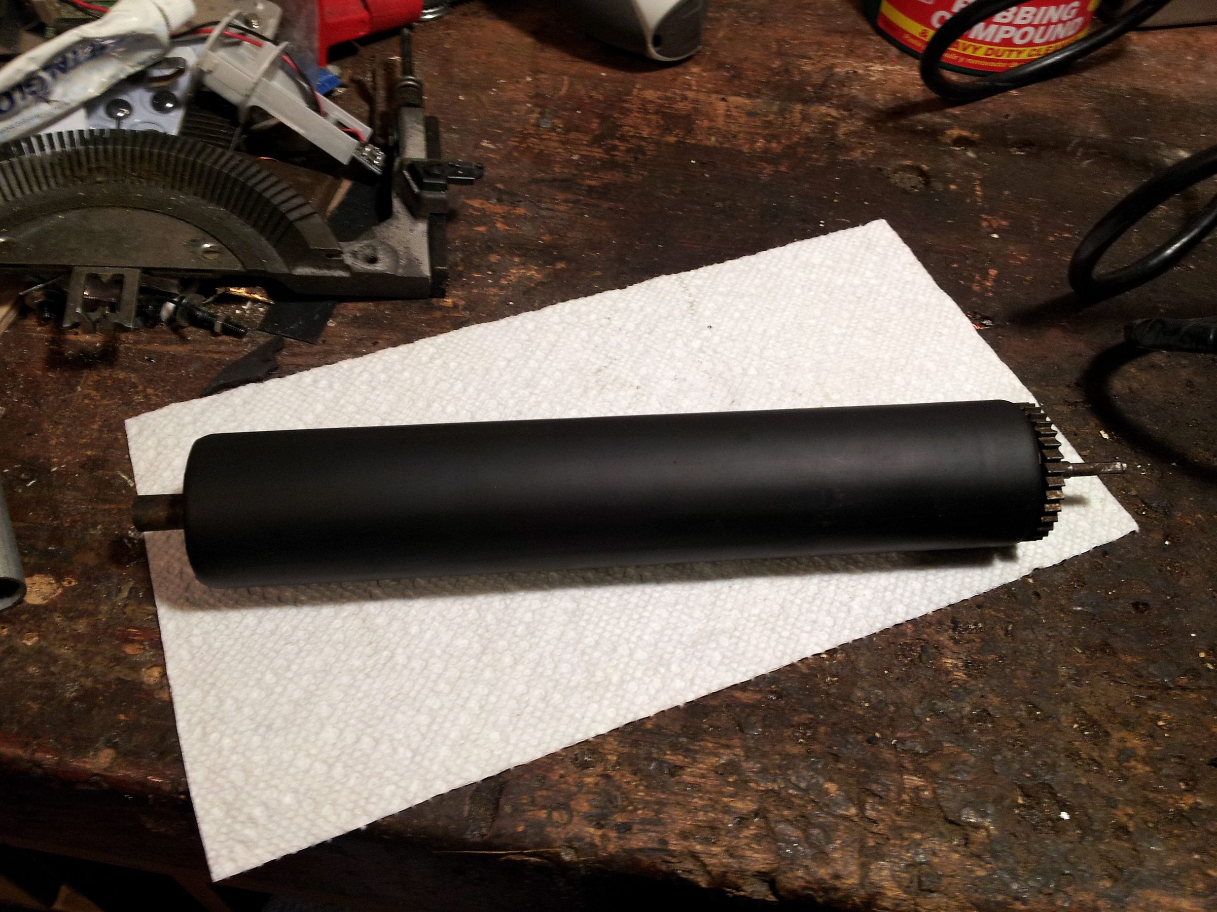 Renewing an Old Typewriter Platen : 5 Steps (with Pictures) - Instructables
