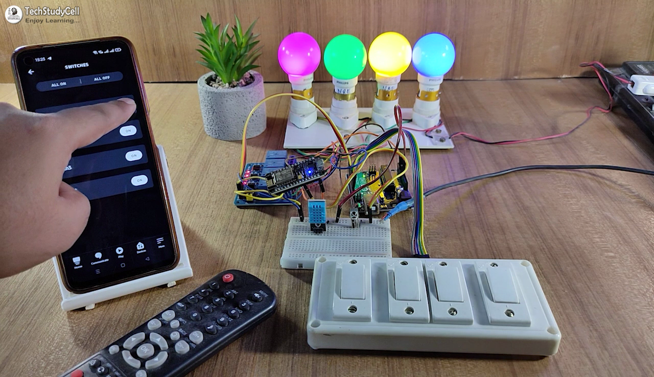 Arduino IoT Cloud Smart Home With Alexa Using NodeMCU - IoT Project ...
