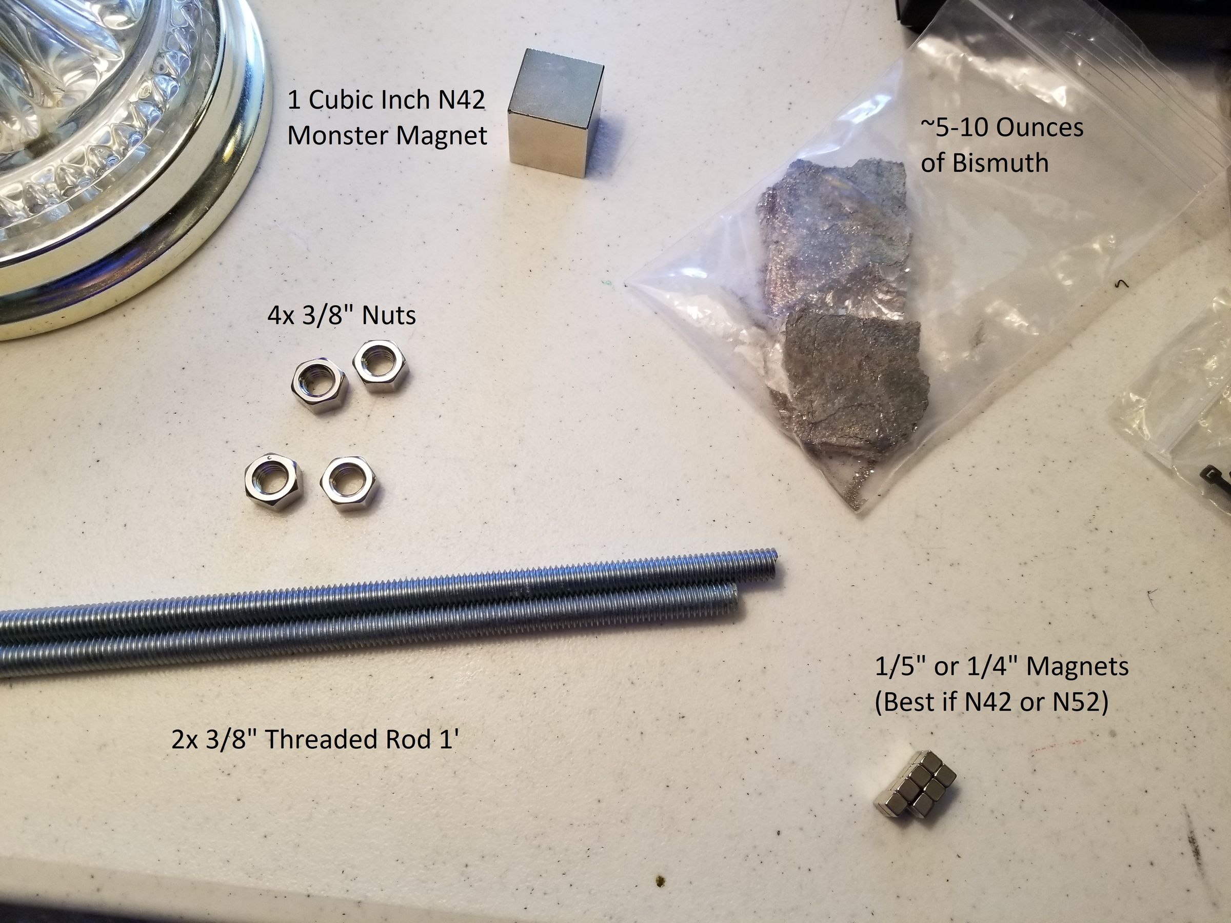 Bismuth Magnet Levitator : 6 Steps (with Pictures) - Instructables