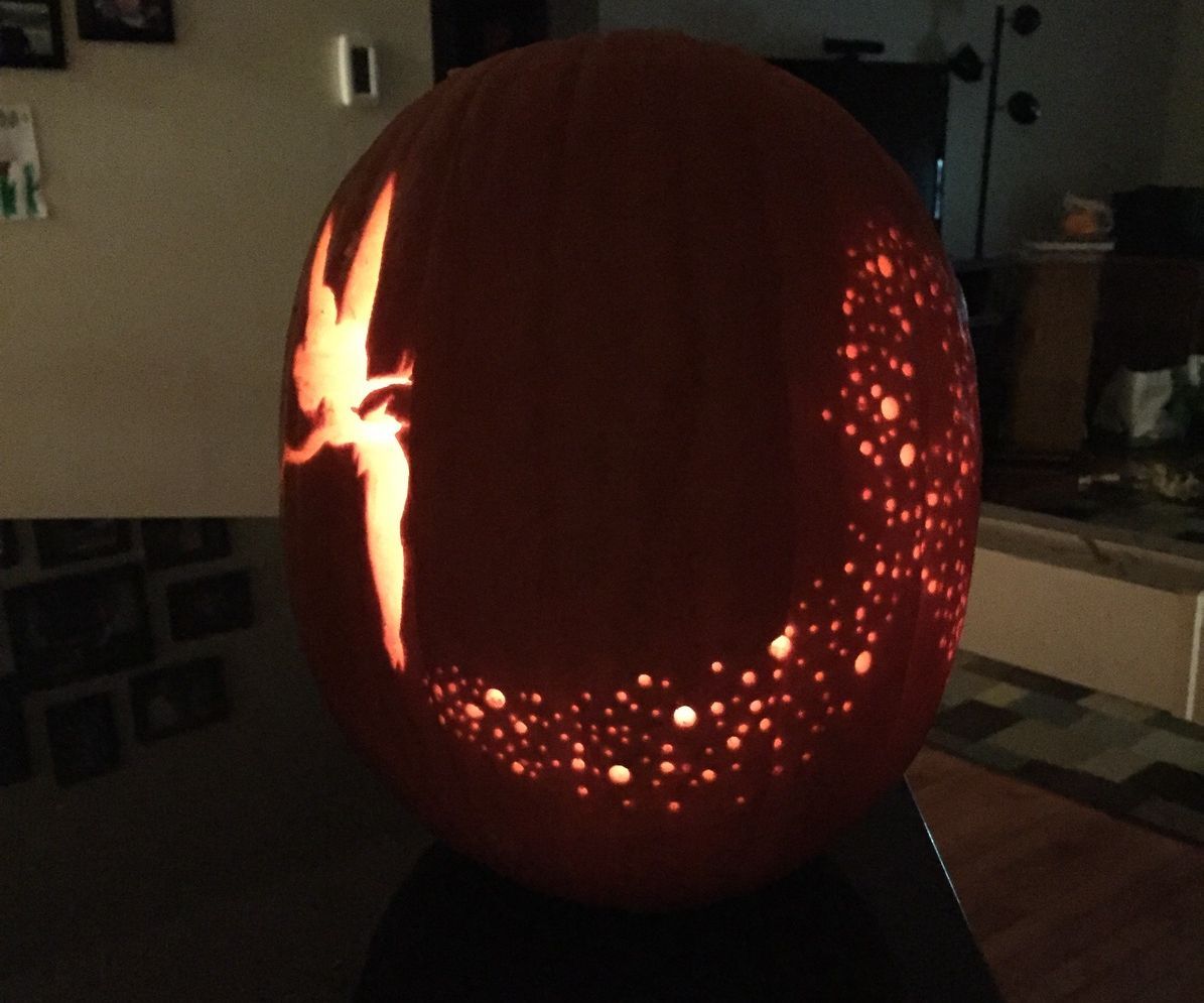 Tinkerbell Pumpkin Carving : 4 Steps (with Pictures) - Instructables
