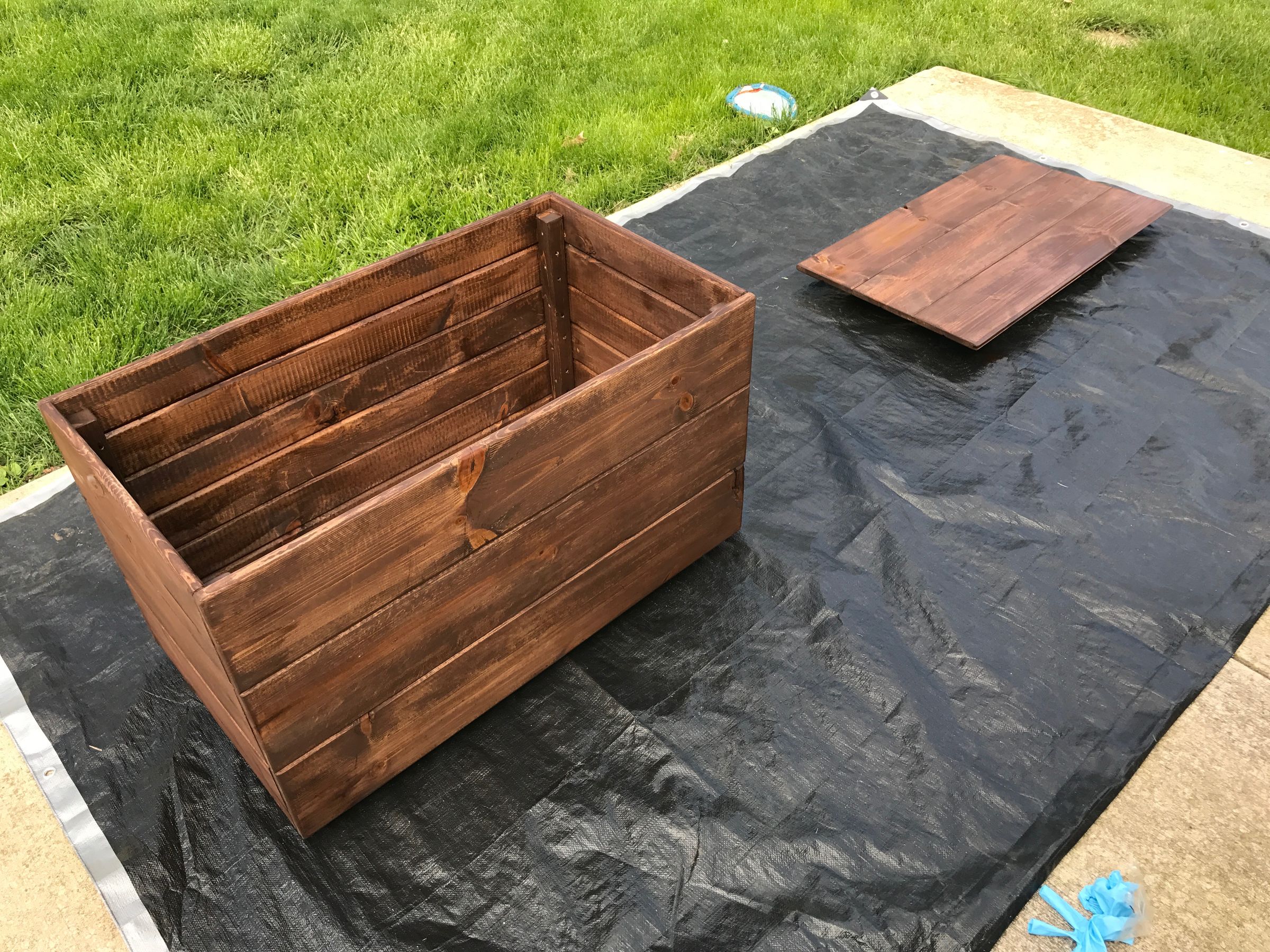 Rustic Wood Chest Toybox : 10 Steps (with Pictures) - Instructables