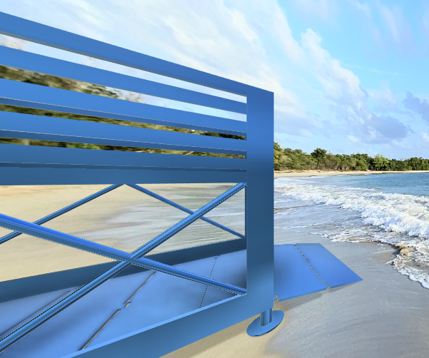 Weelchair Beach Access Bridge - Removable : 3 Steps - Instructables