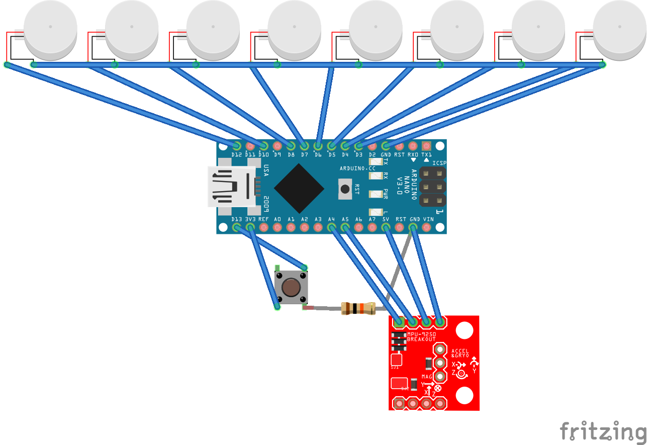 Haptic Compass Belt : 9 Steps - Instructables