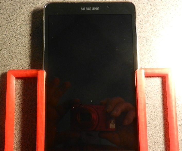 3D Printed Tablet Holder : 4 Steps - Instructables