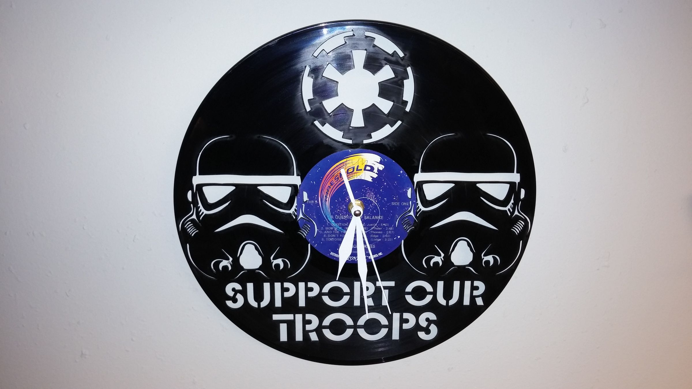 Star Wars Record Clock : 6 Steps (with Pictures) - Instructables