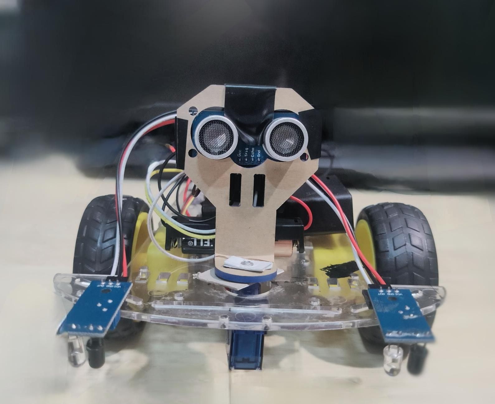 Obstacle and Cliff Detection Robotic Car : 6 Steps - Instructables
