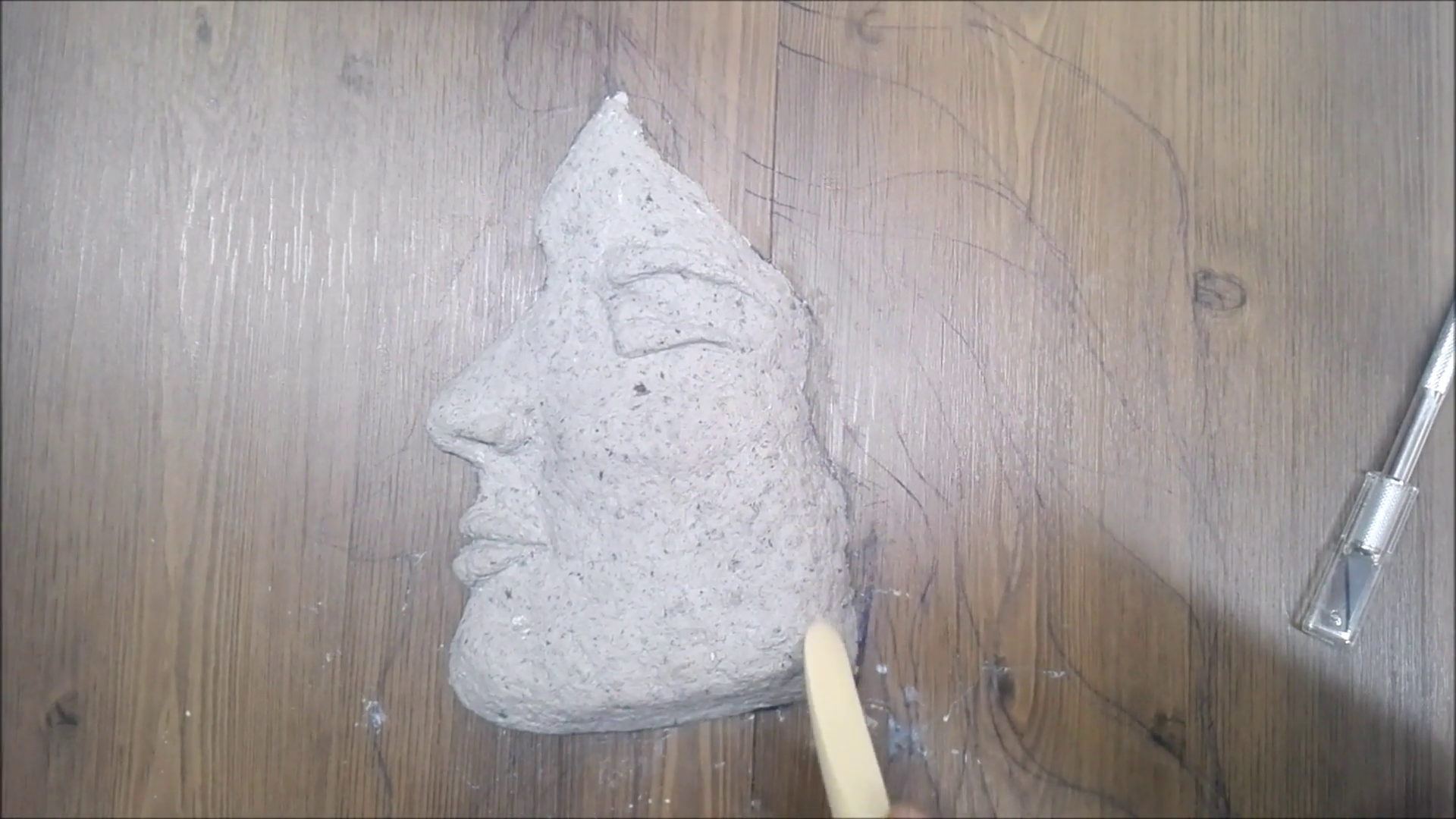 DIY Paper Mache Sculpture Like Stone Carving : 4 Steps (with Pictures ...