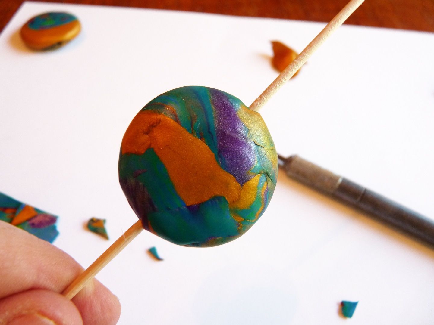 Polymer Clay Laminate Gemstone Jewelry : 24 Steps (with Pictures ...