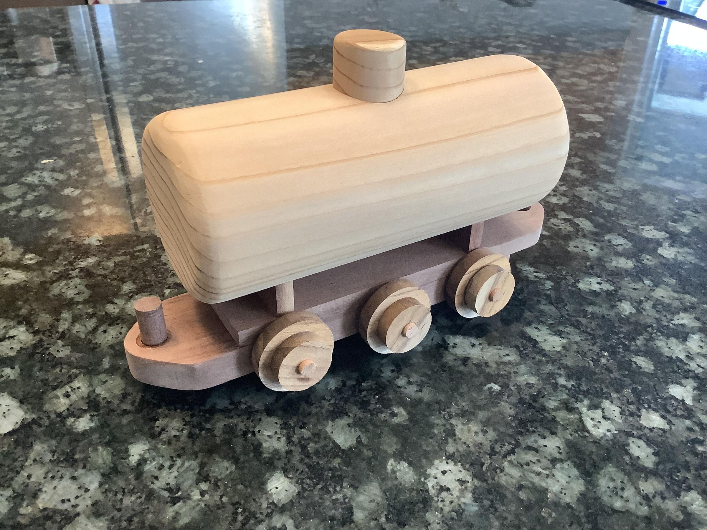 Miniature Wooden Train - 7 Car Set : 10 Steps (with Pictures ...