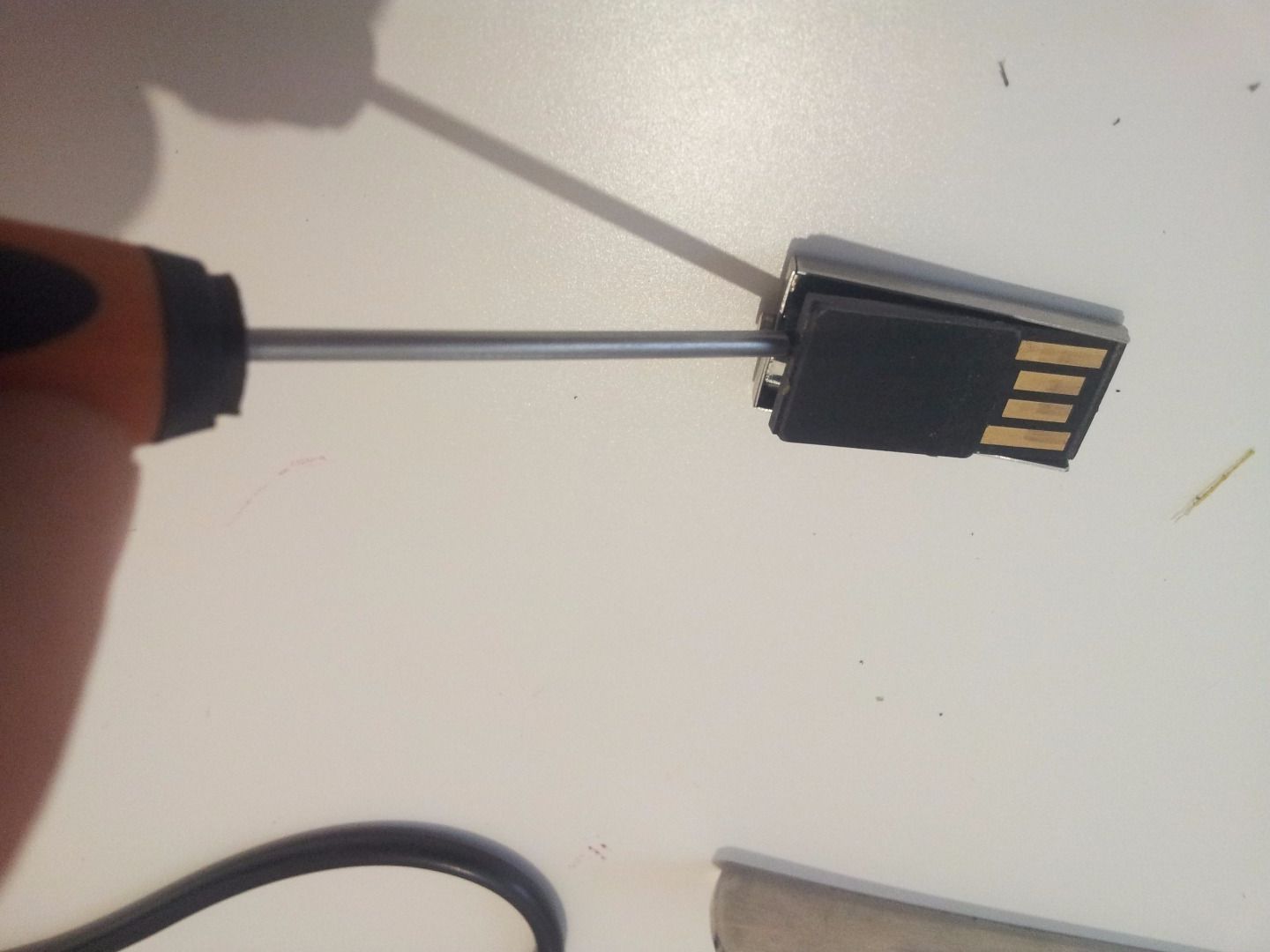 Secret Flash Drive Inside an USB Cable : 5 Steps (with Pictures ...