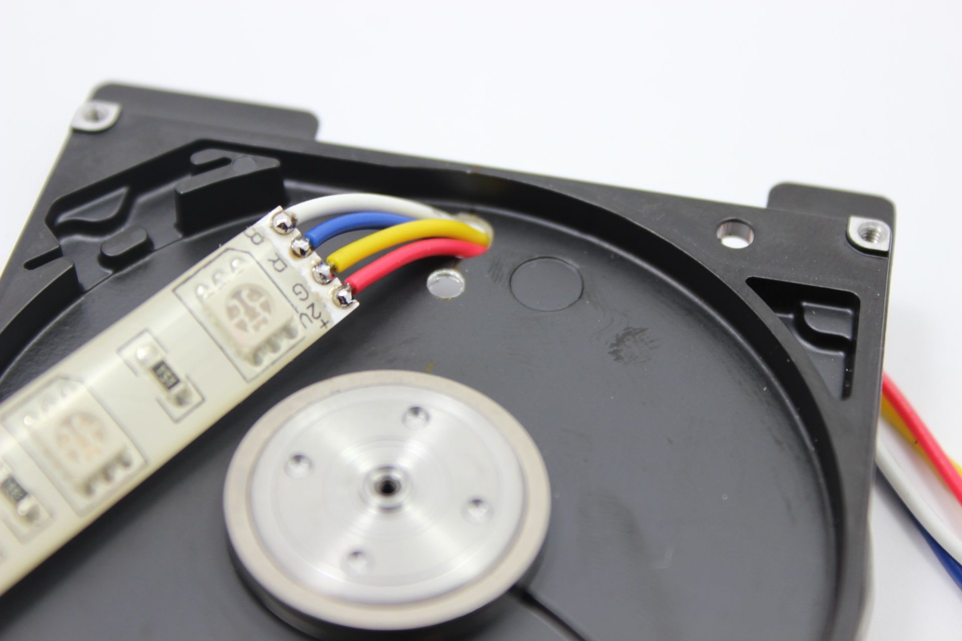 Recycled Hard Drive Clock - FuneLab : 26 Steps (with Pictures ...