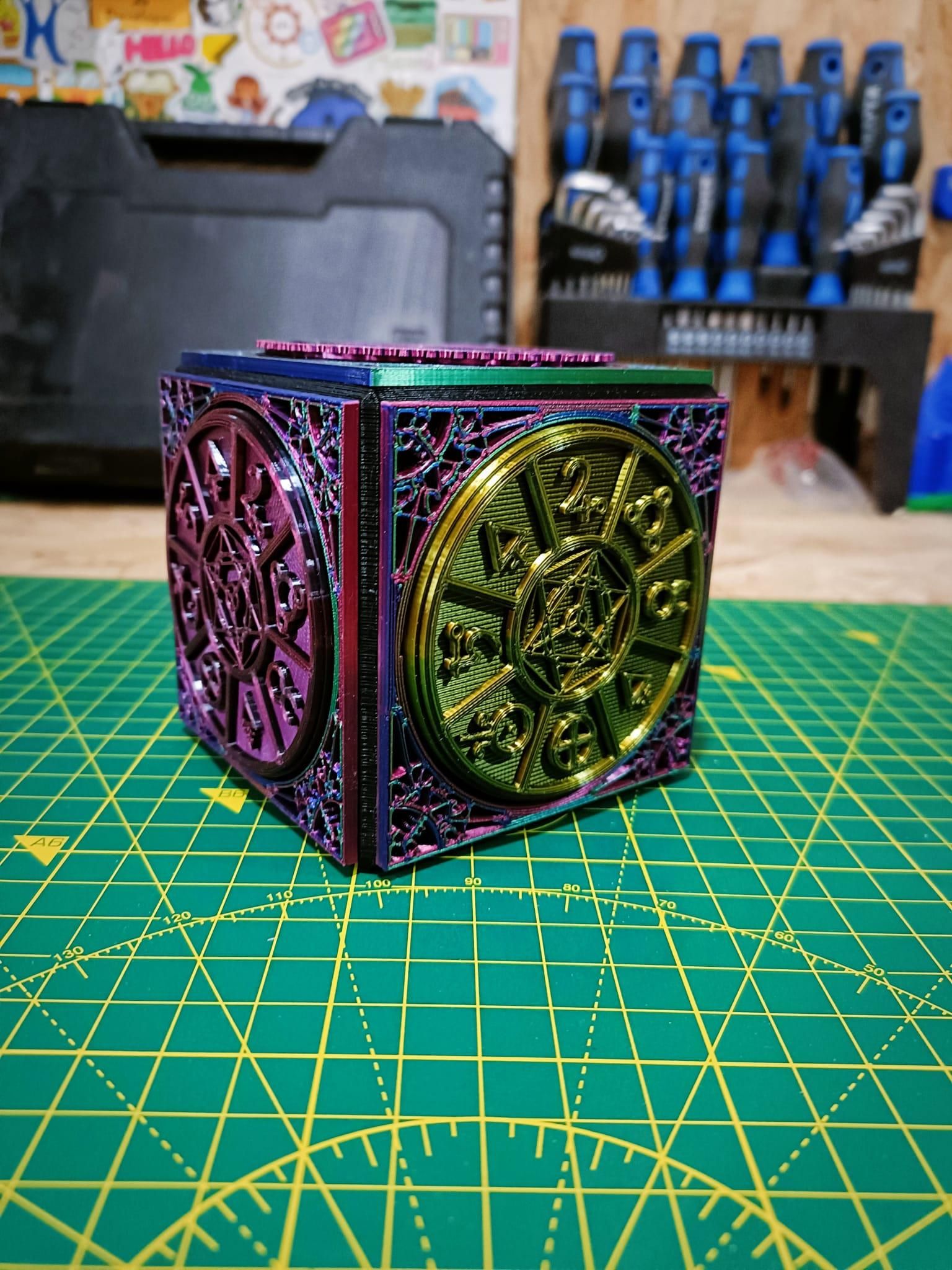 The Alchemist's Cube - a 3D Printed Puzzle Box : 4 Steps - Instructables