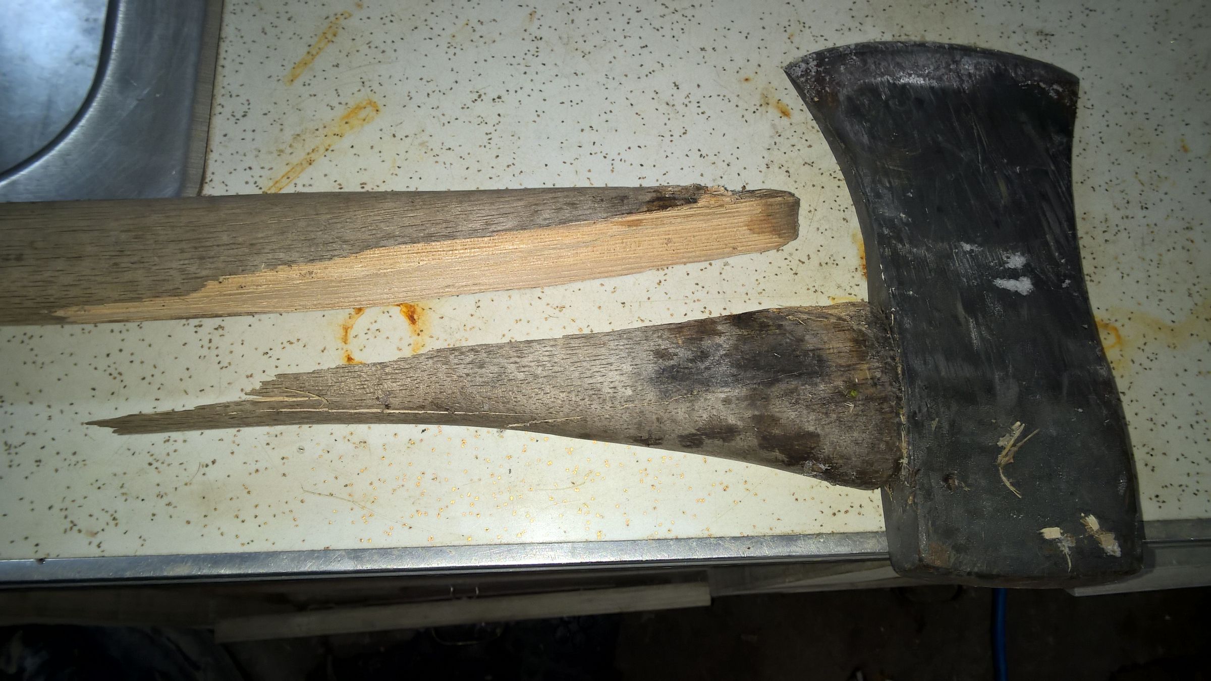 Broken Axe Handle Field Repair : 5 Steps - Instructables