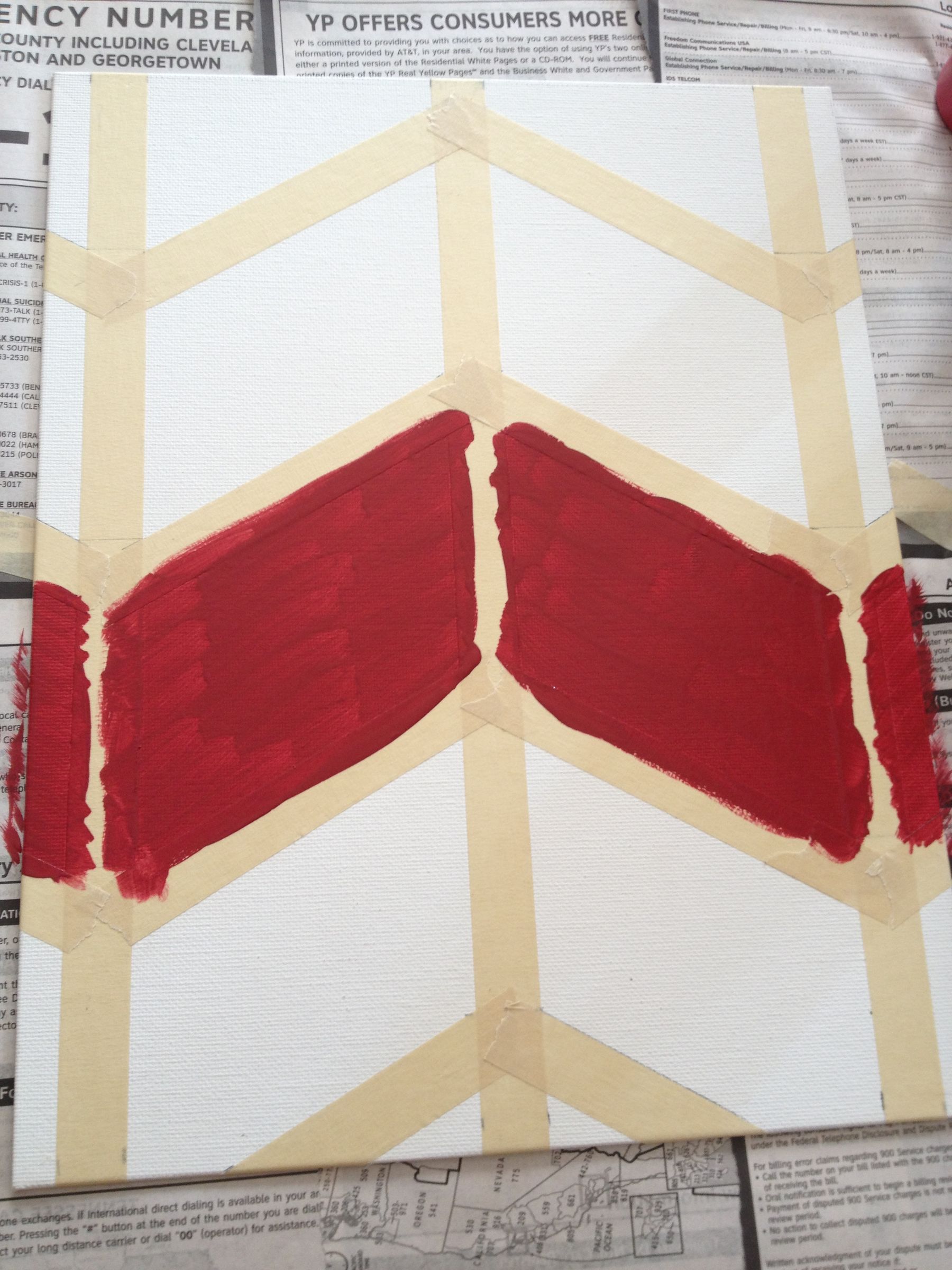 Chevron Paintings : 7 Steps (with Pictures) - Instructables