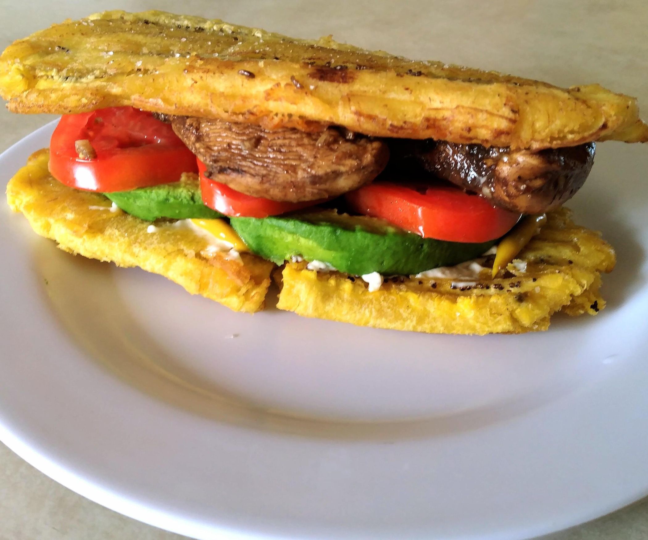 Patacón (Dominican Plantain Sandwich) : 10 Steps (with Pictures ...