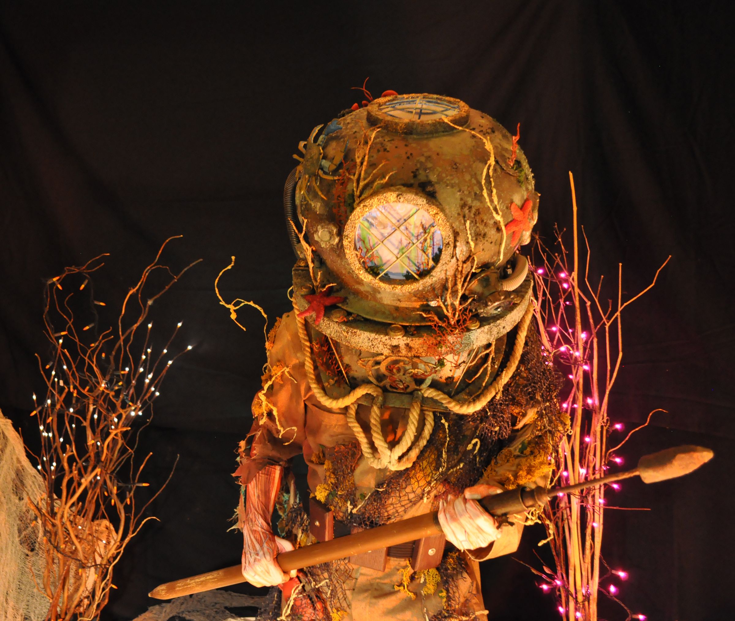 Old Diving Suit Creepy