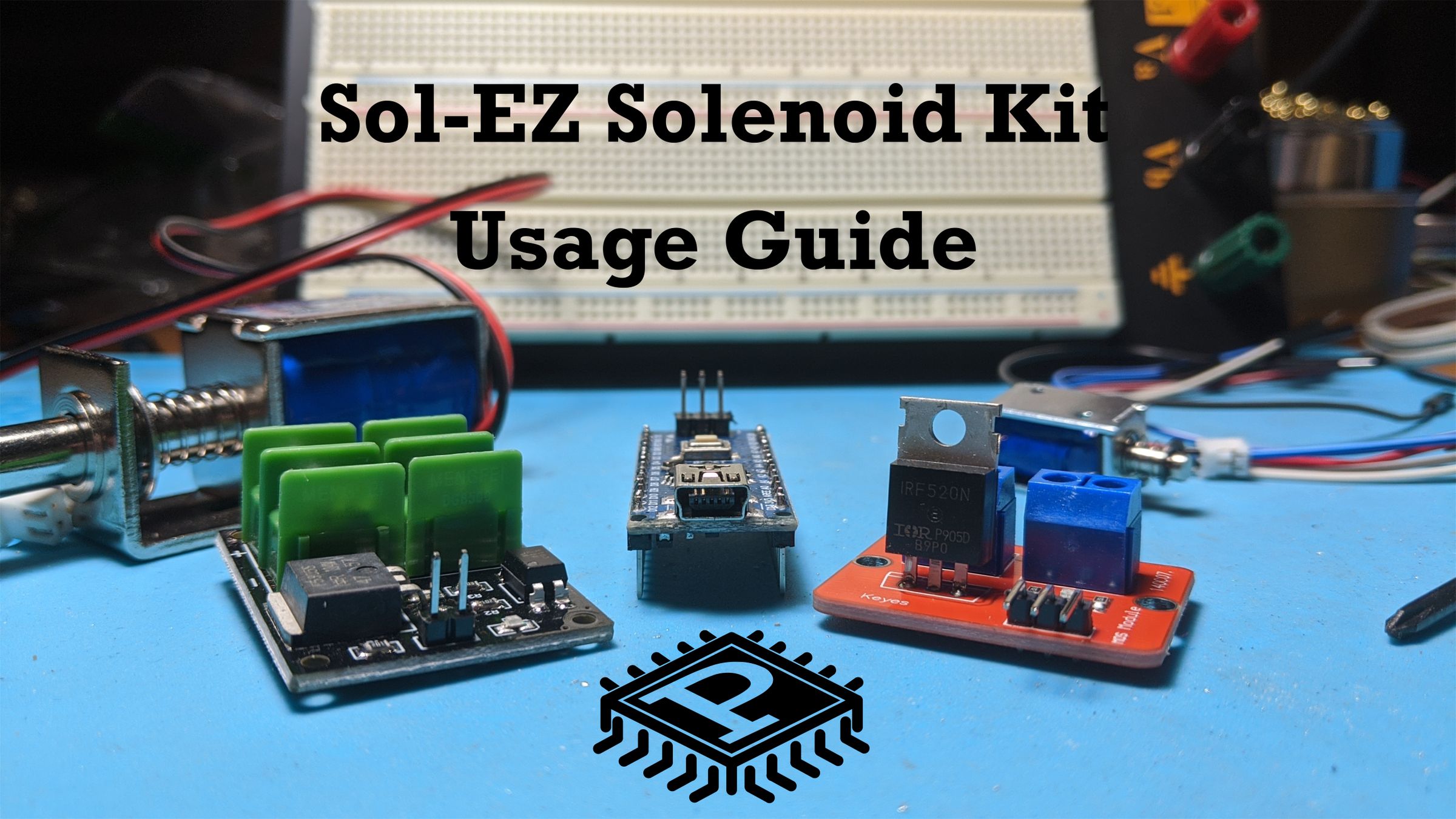 Sol-EZ Solenoid Driver Kit Usage Guide : 9 Steps - Instructables