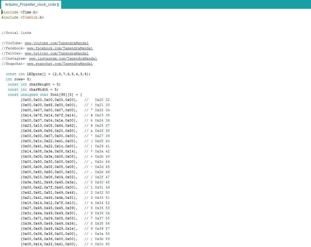 LED Propeller Clock : 19 Steps (with Pictures) - Instructables