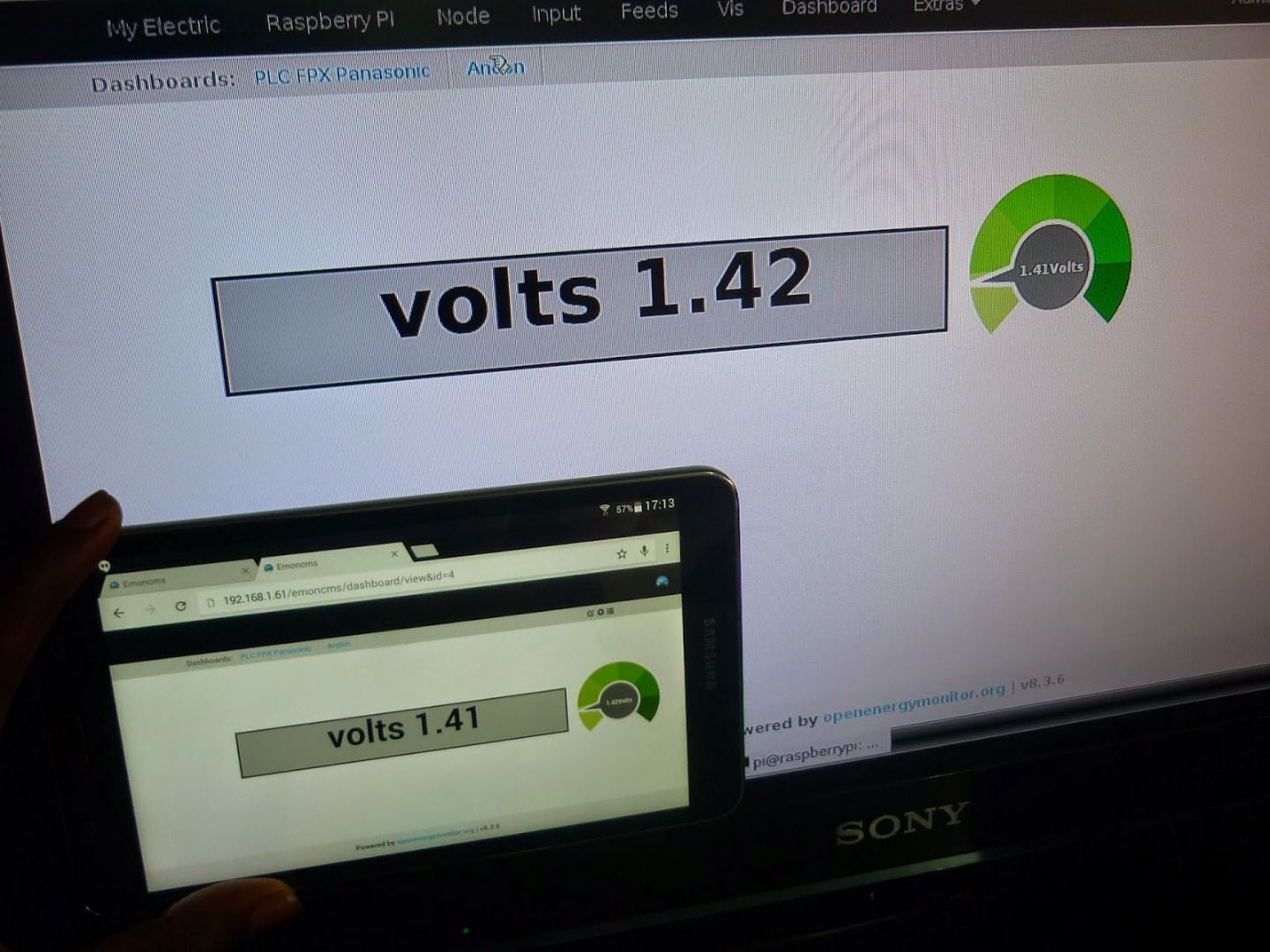 Raspberry Pi + Openenergymonitor + PLC Panasonic With Python Via ...