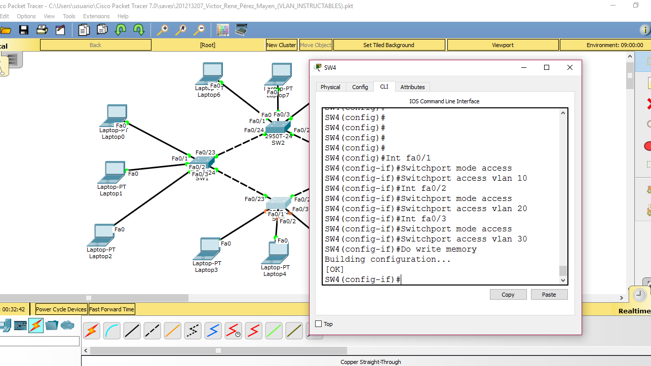 Configure VLAN in Cisco Packet Tracer : 7 Steps - Instructables