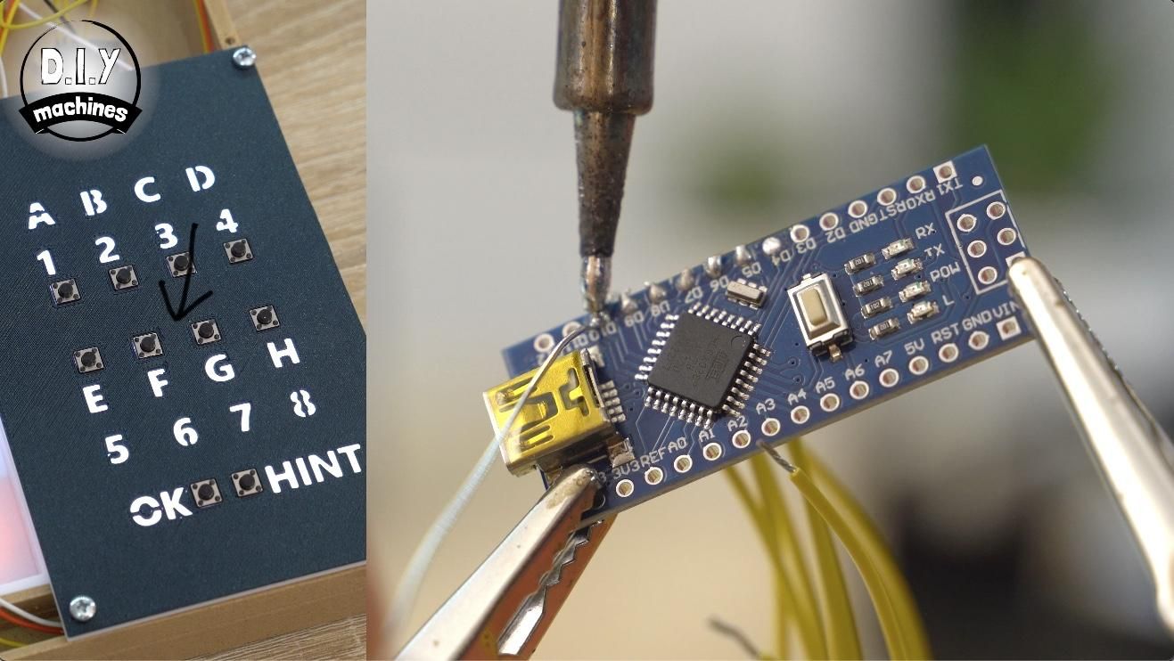 DIY Super Smart Chessboard | Play Online or Against Raspberry Pi : 34 ...