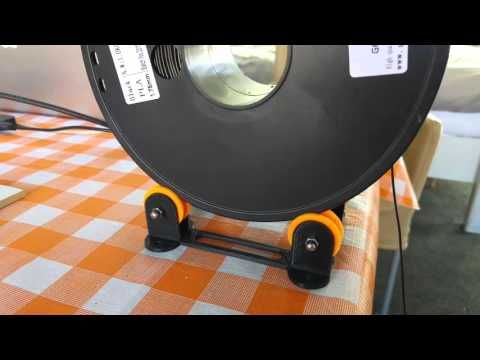 3D Printer Filament Spooler Support Assembly Guide : 3 Steps ...