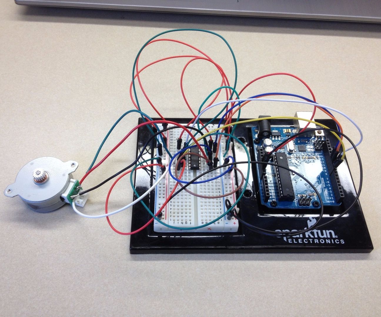 Controlling a Stepper Motor With an Arduino : 8 Steps (with Pictures ...