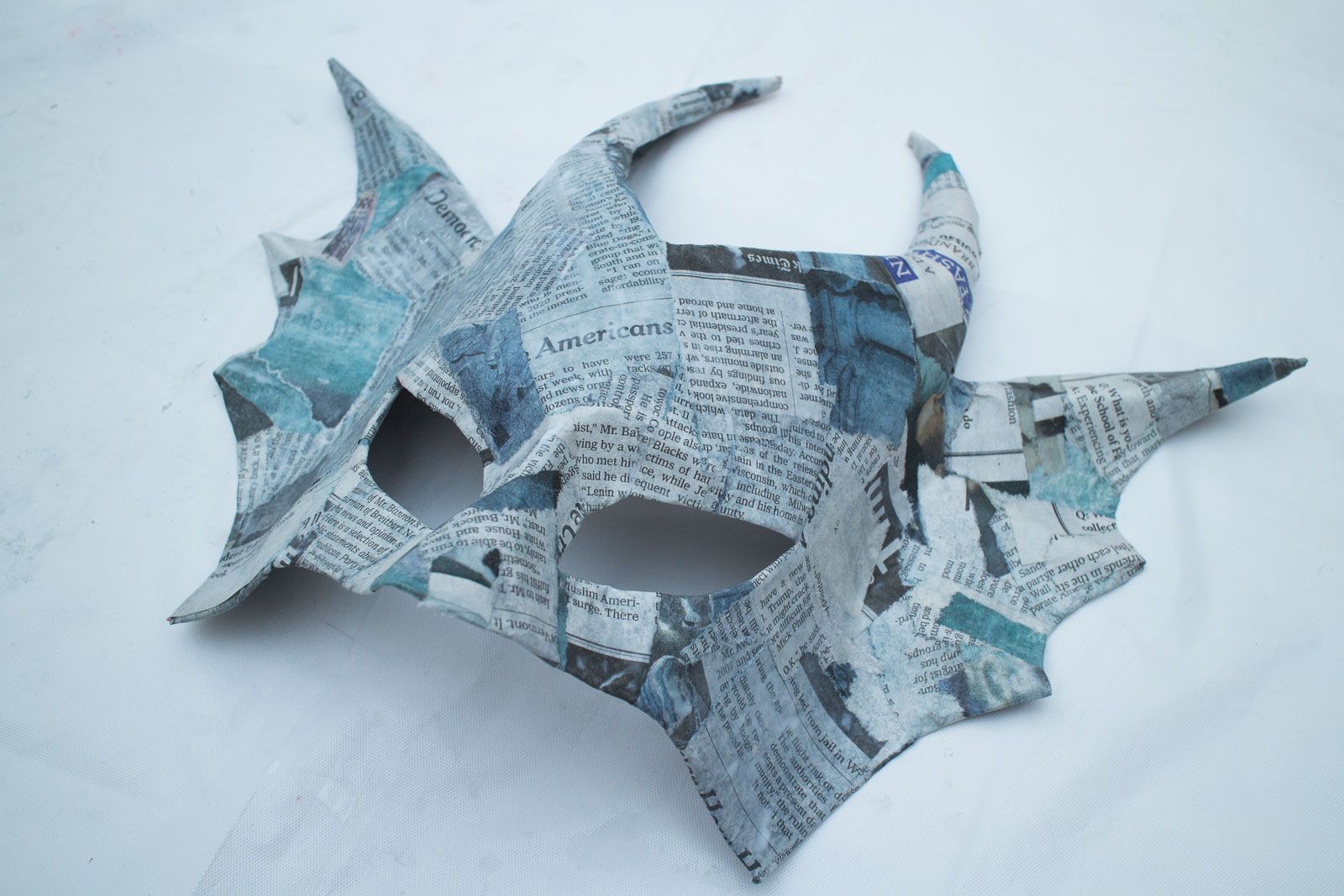 Easy Paper Mache Mask : 9 Steps (with Pictures) - Instructables