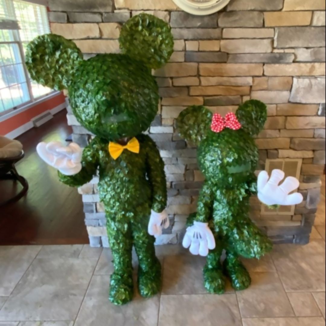 Mickey & Minnie Topiary : 3 Steps (with Pictures) - Instructables