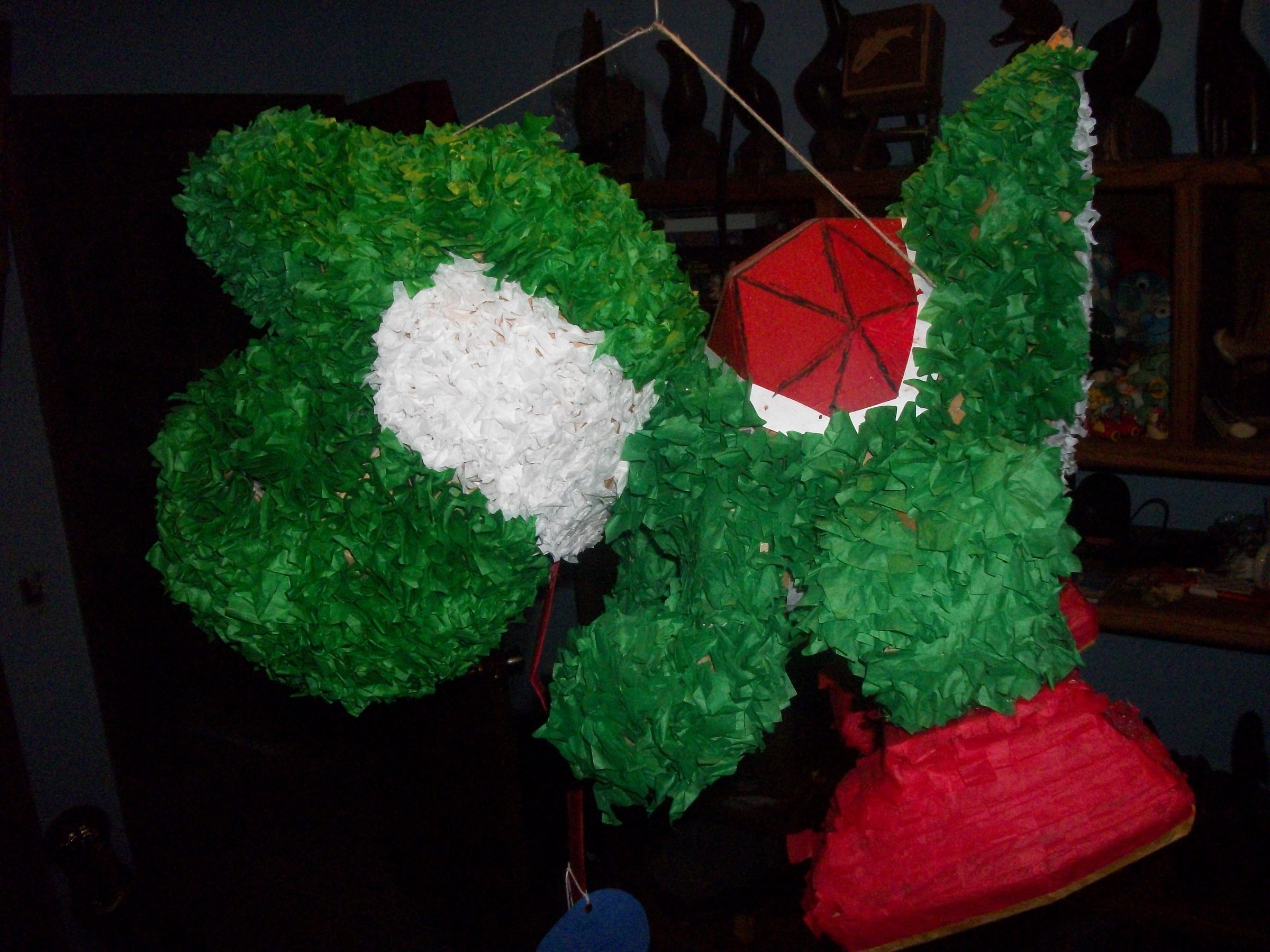 Yoshi Pinata - Instructables