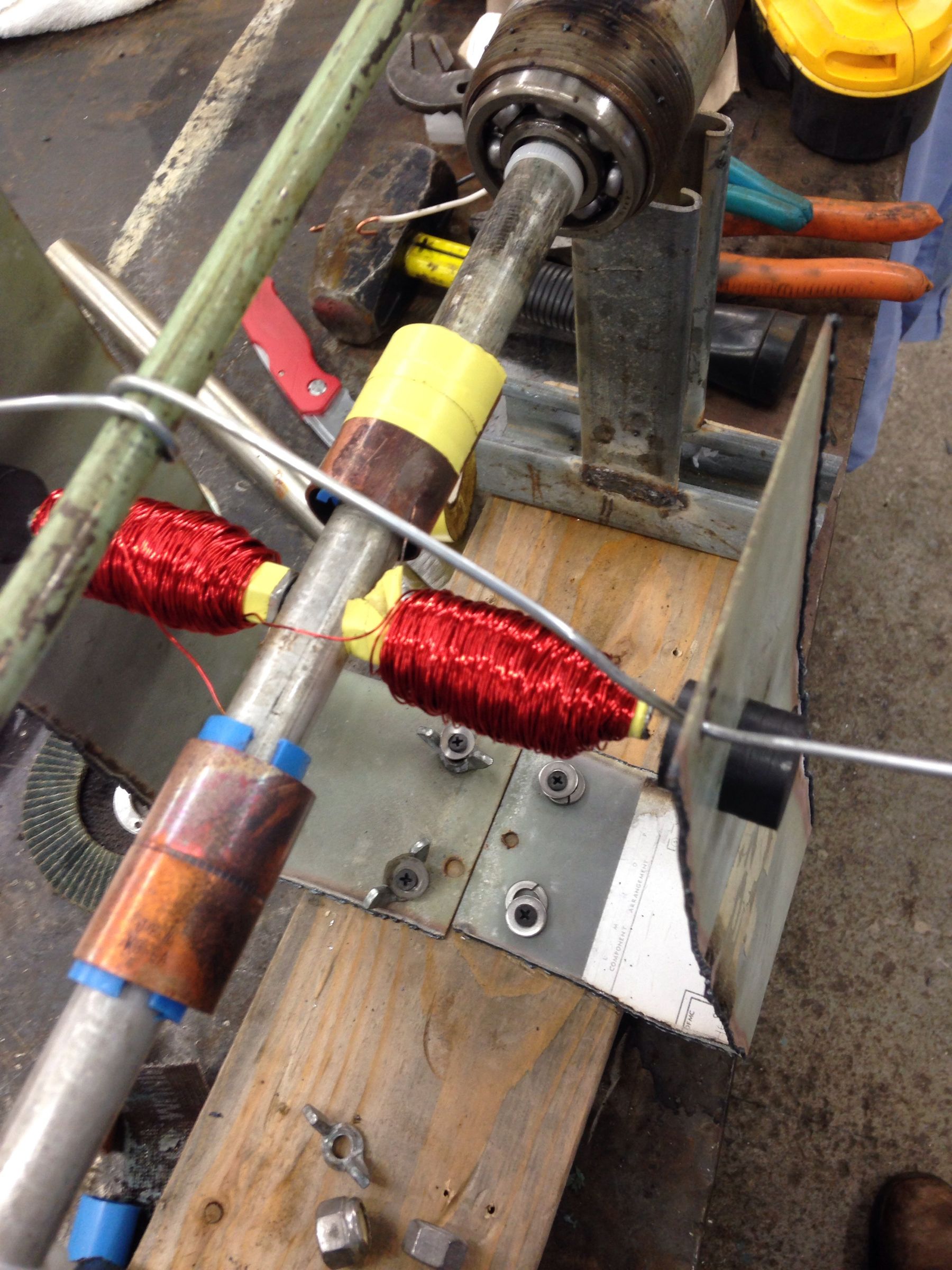 HOMEMADE DC MOTOR/generator : 3 Steps - Instructables