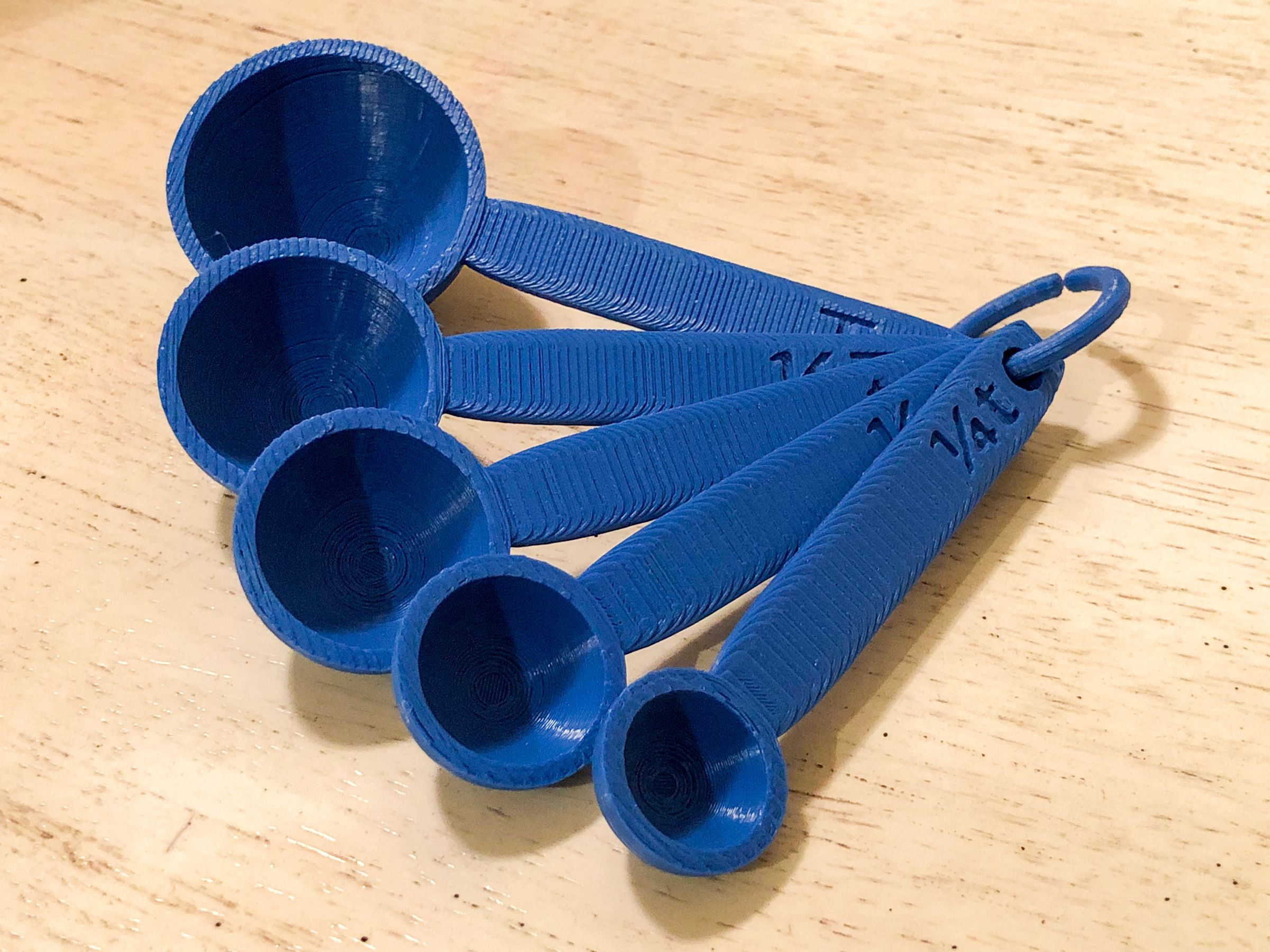 3D Printed Measuring Spoons : 8 Steps (with Pictures) - Instructables
