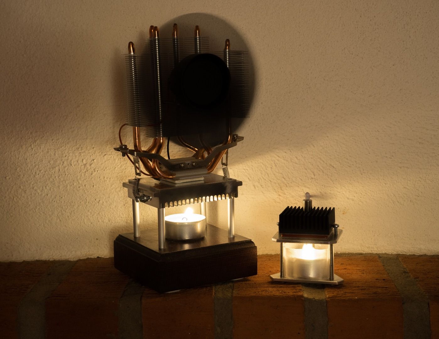 Fan Powered by Any Heat Source : 5 Steps (with Pictures) - Instructables