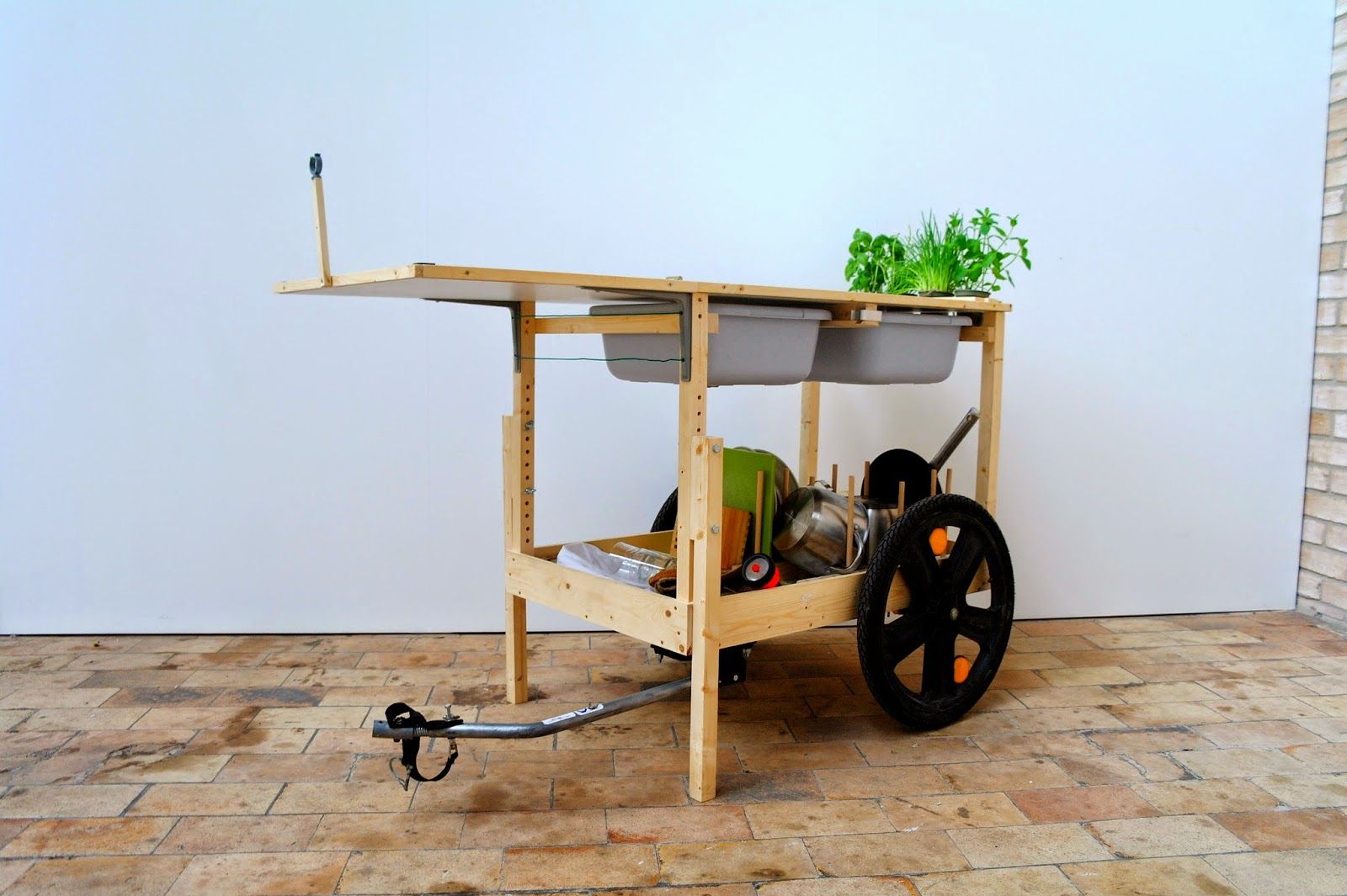 Mobile Kitchen, a Bike Trailer Kitchen on Gas : 10 Steps (with Pictures ...