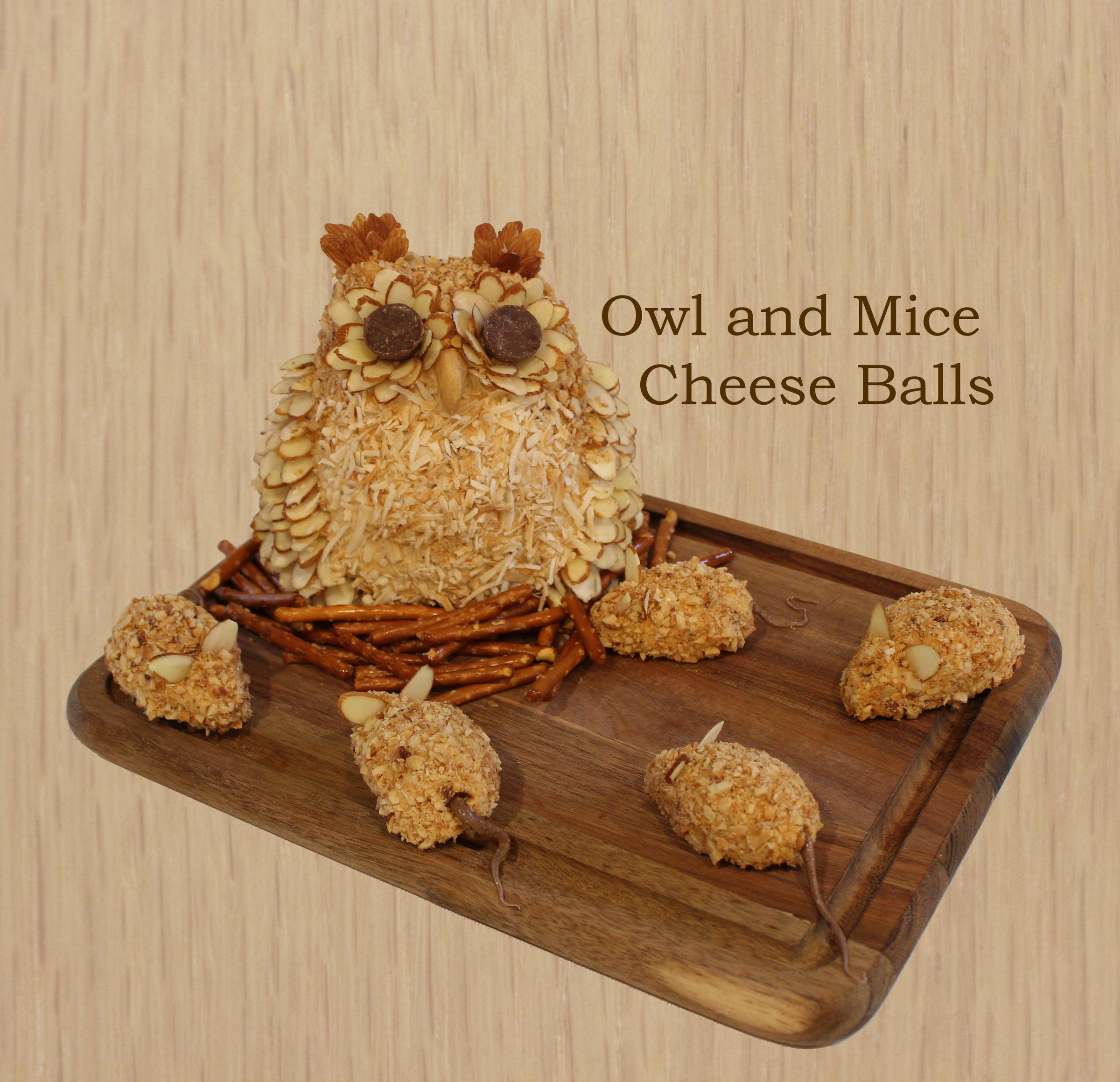 Owl and Mice Cheese Balls : 13 Steps (with Pictures) - Instructables