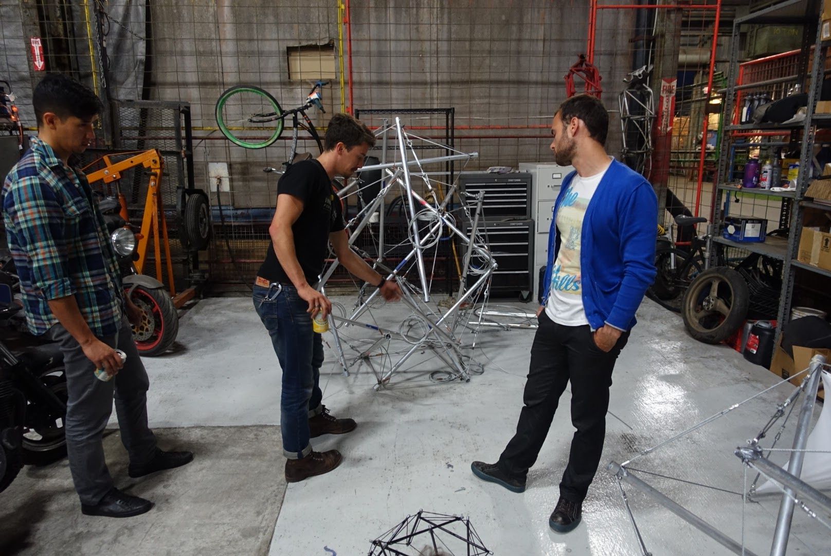 Tensegrity Goes Big for Burning Man : 47 Steps (with Pictures ...