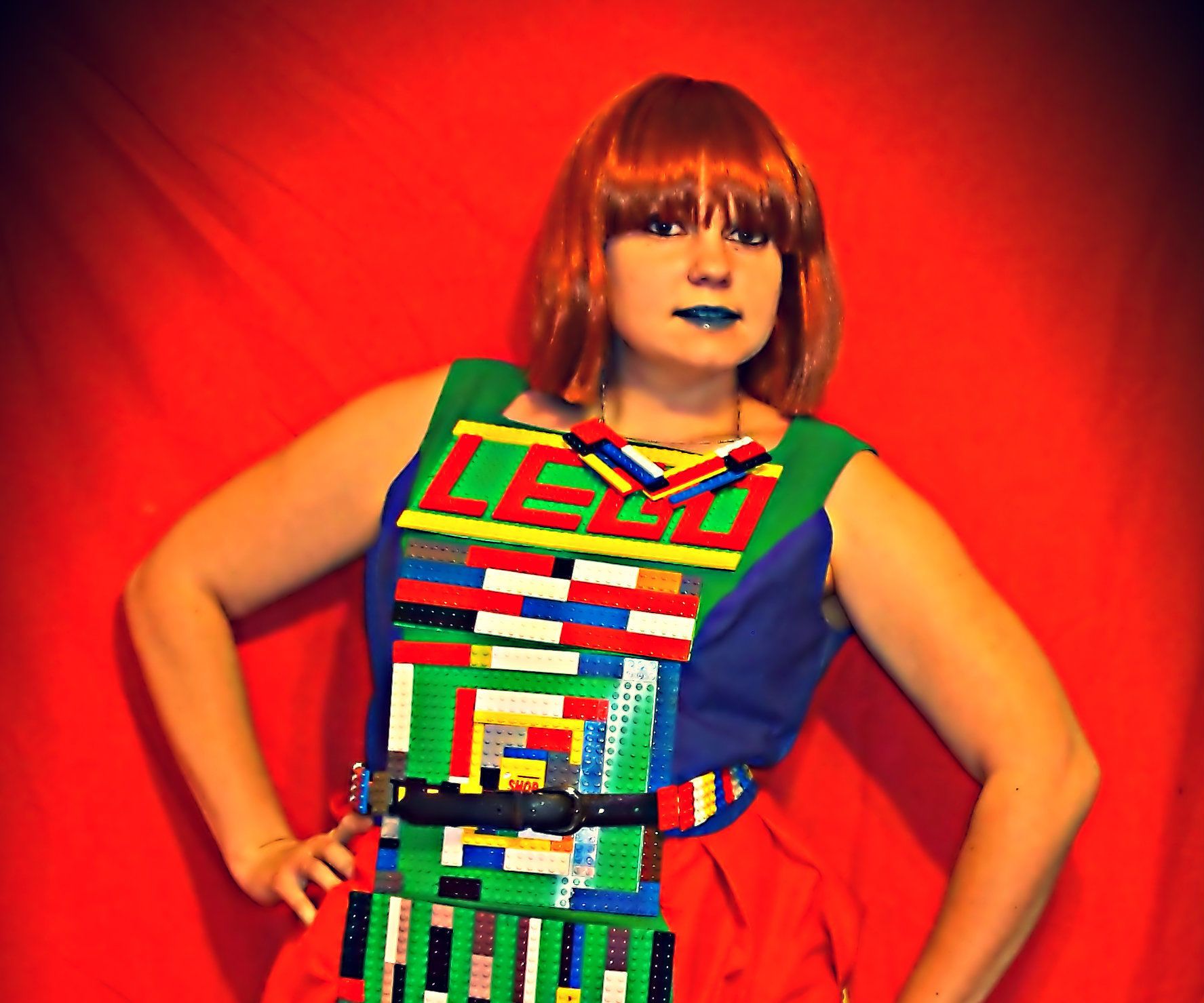 Lego Dress (How to Attach Legos to Clothing) : 9 Steps - Instructables