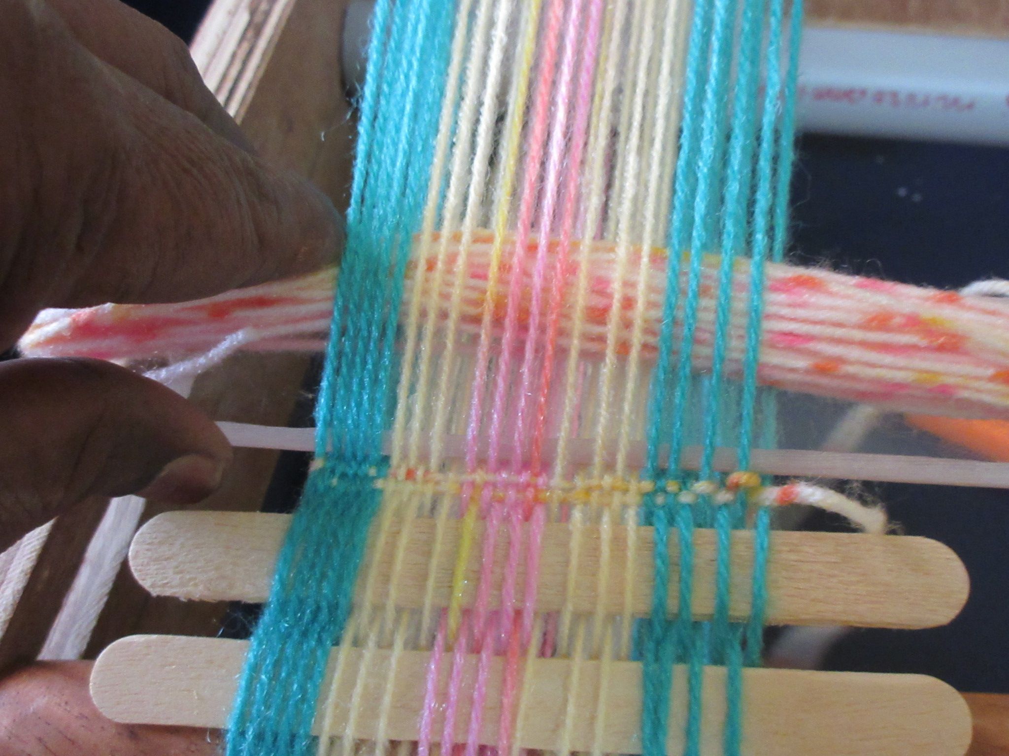 How to Make an Inkle Loom and Weaving a Simple Band : 20 Steps (with ...